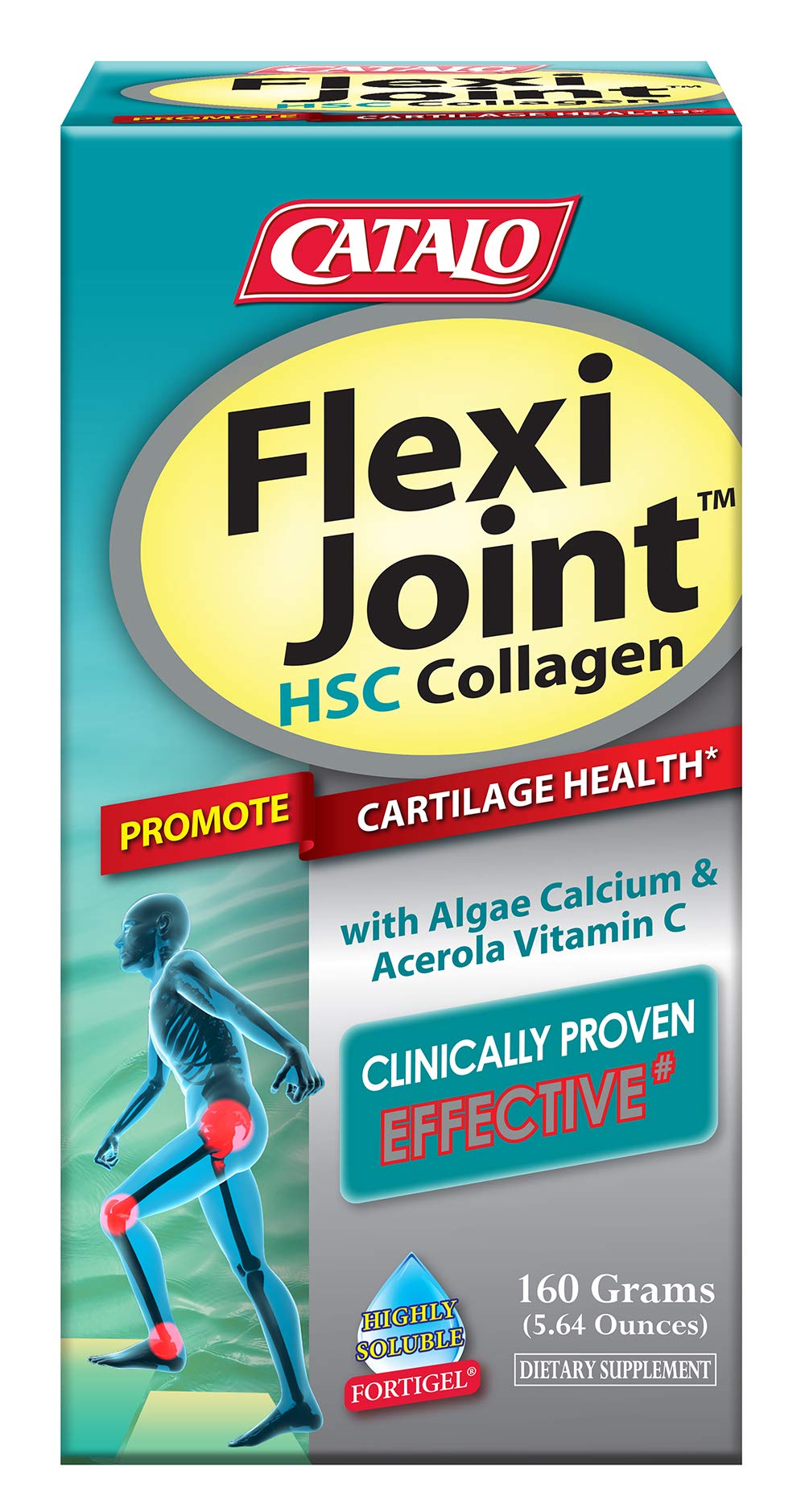 Buy CATALO FlexiJoint™ HSC Collagen - 60 s, Patented Bioactive Collagen ...