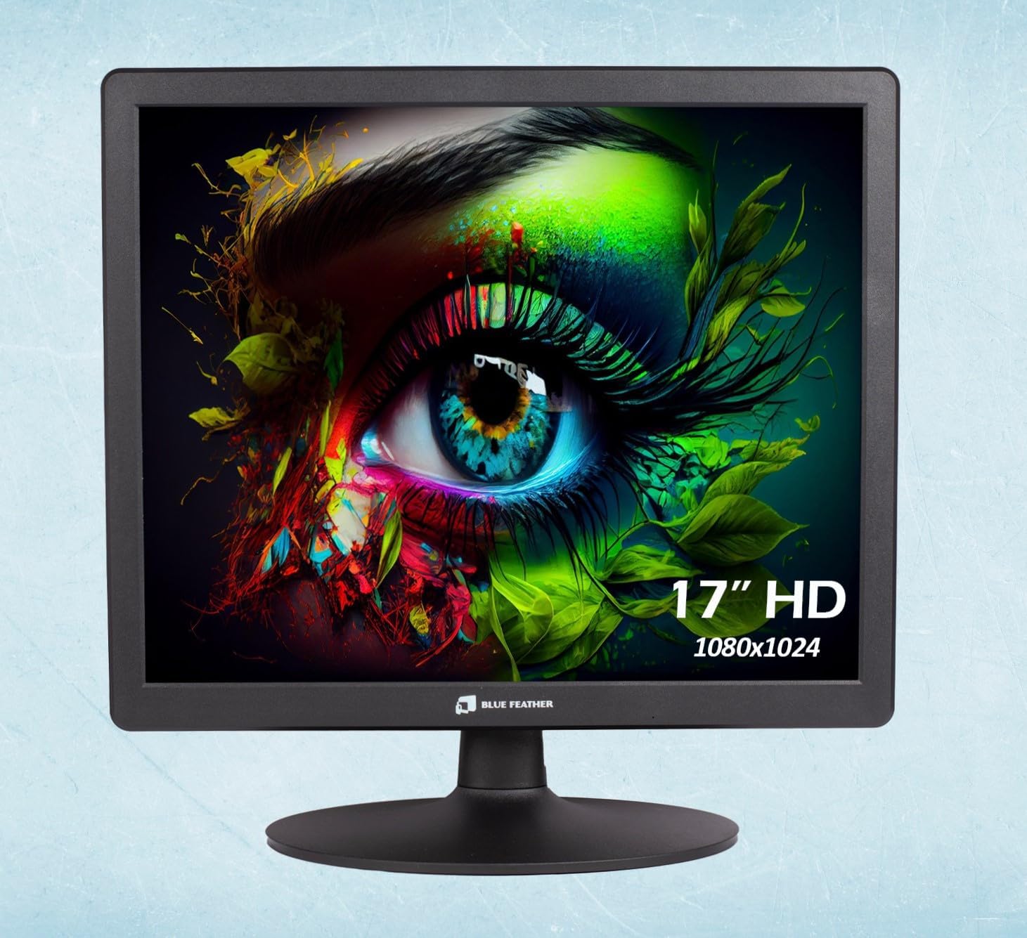 Blue Feather BM17HD 17" HD LED Monitor, (1080x1024) Auto-Resolution ...