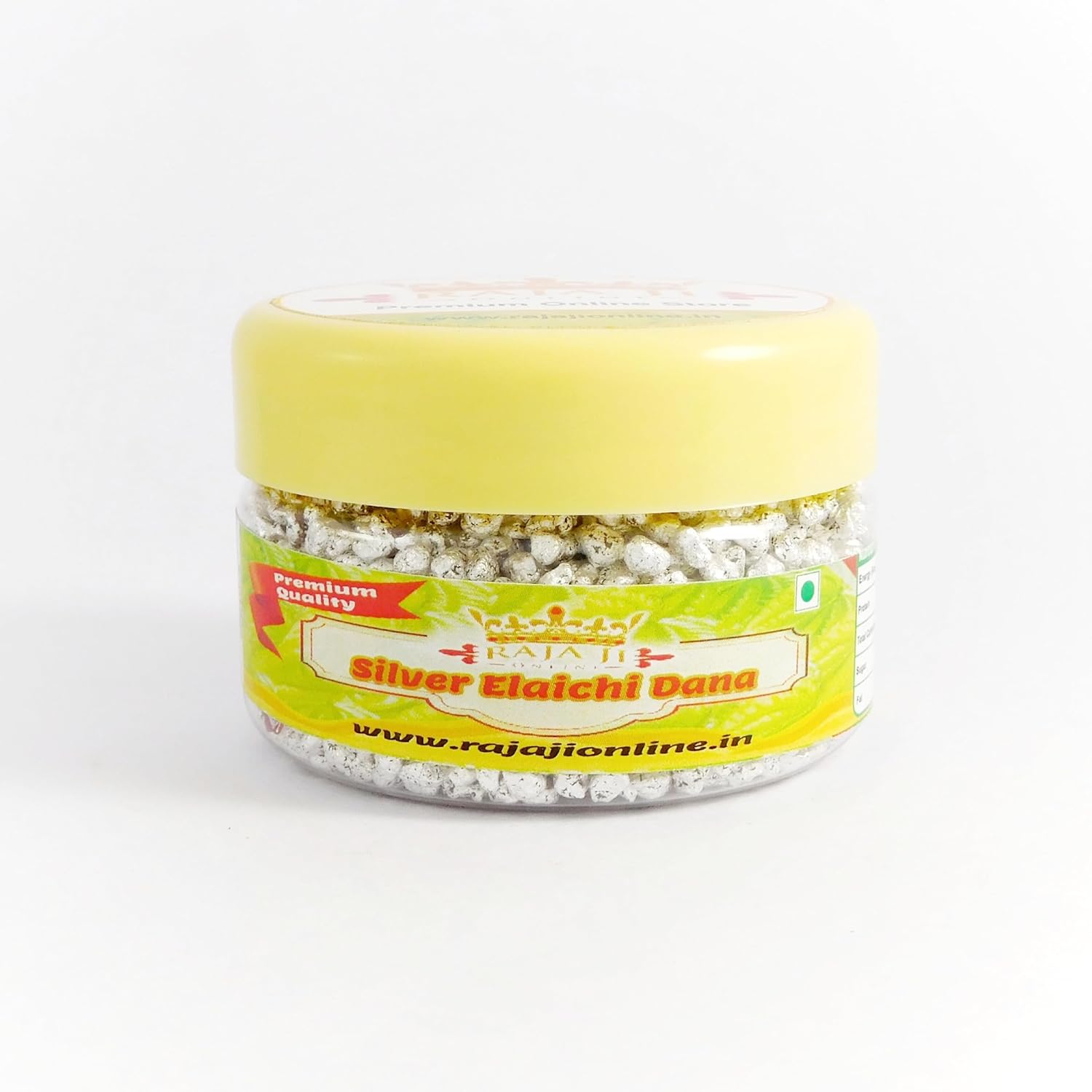 Raja Ji Online Silver Elaichi Dana Mouth Freshener (50 Gm) : Amazon.in ...