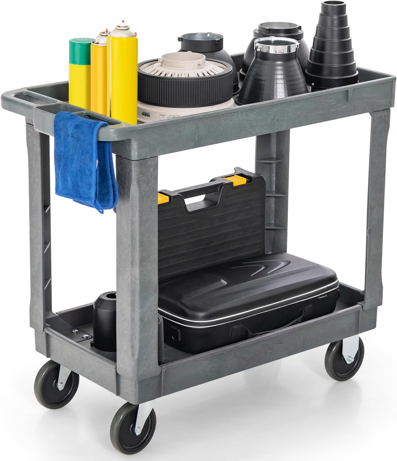 Amazon.com: Dryser Utility Cart with Wheels, 40" x 17" Heavy Duty 550 ...