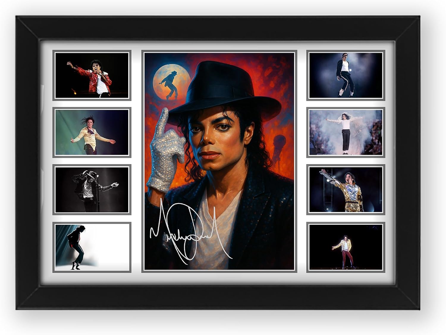 Michael Jackson Signed Poster Print - Limited Edition Autograph Fan ...