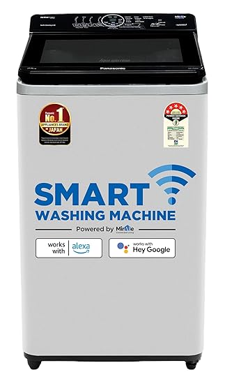 Panasonic 7.5 Kg Wifi Fully-Automatic Top Loading Smart Washing Machine ...