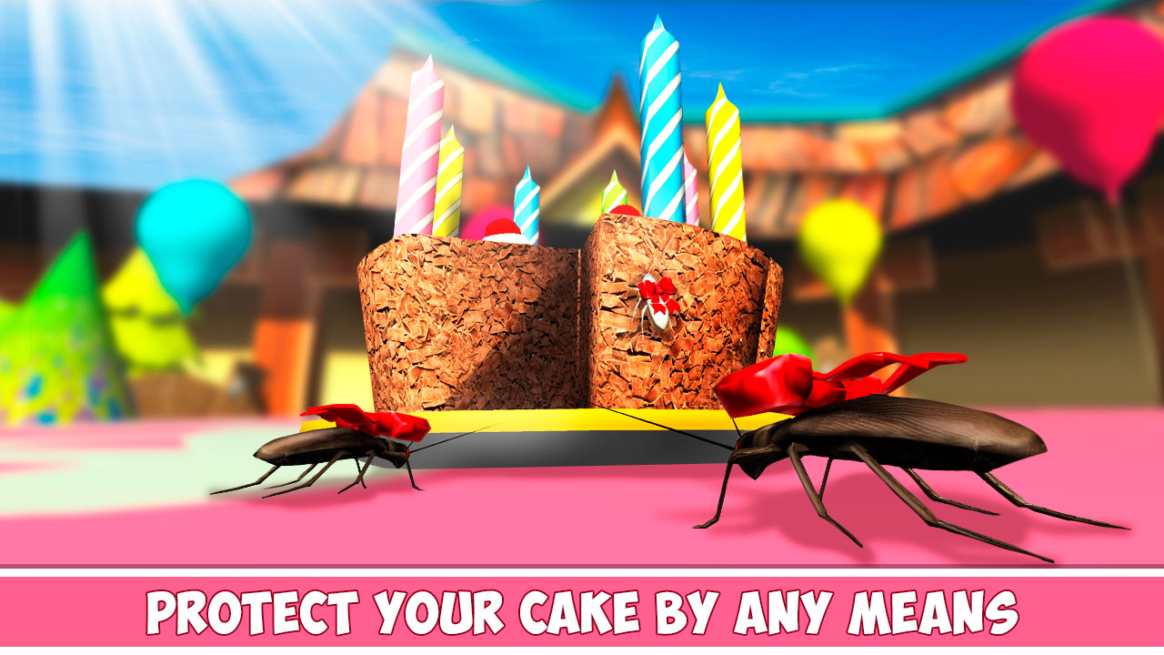 Birthday Cake Cockroach Smashing - App on Amazon Appstore