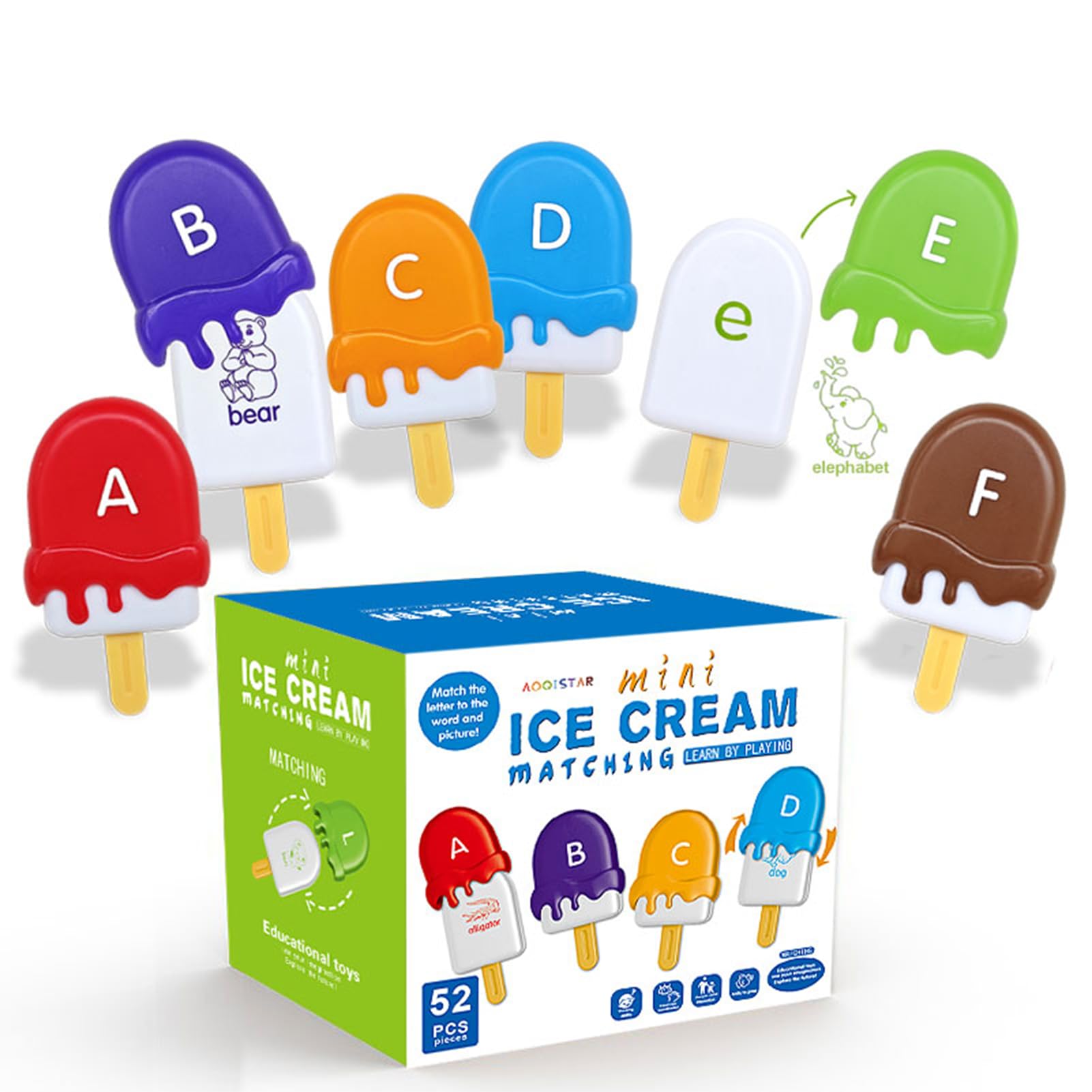 Amazon.com: Alphabet Learning Activities Preschool Educational ABC Toys ...