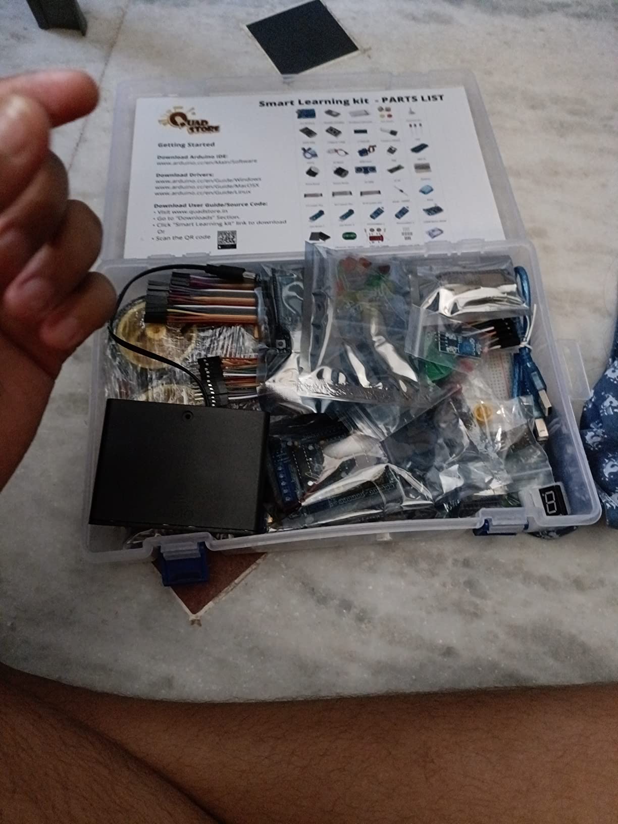 Quad Store Trainee ABC kit Compatible with Arduino IDE and Uno R3 with ...