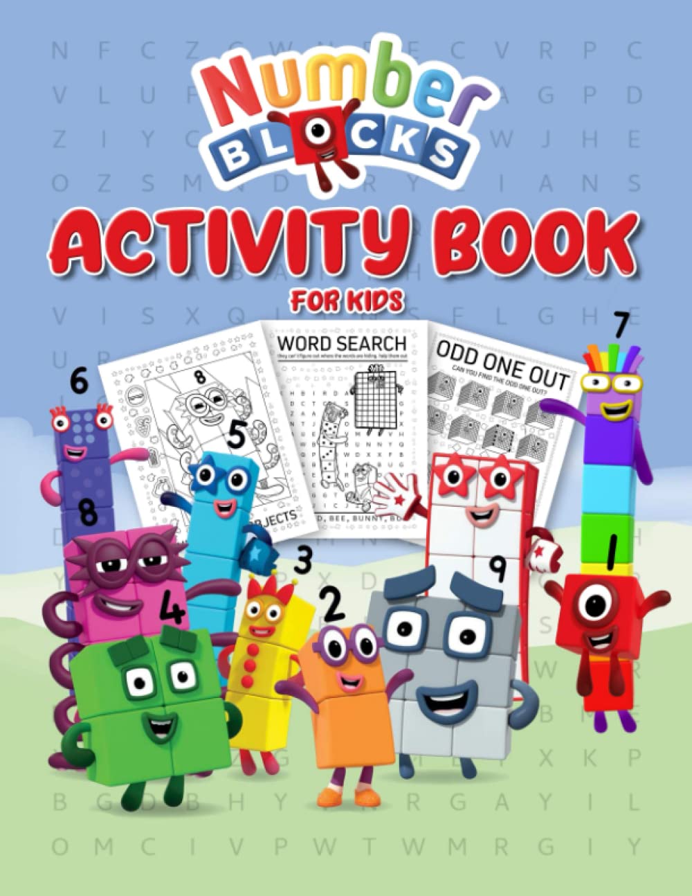 Buy Numberblocks Activity Book For Kids: Helping You Relax And Have Fun ...