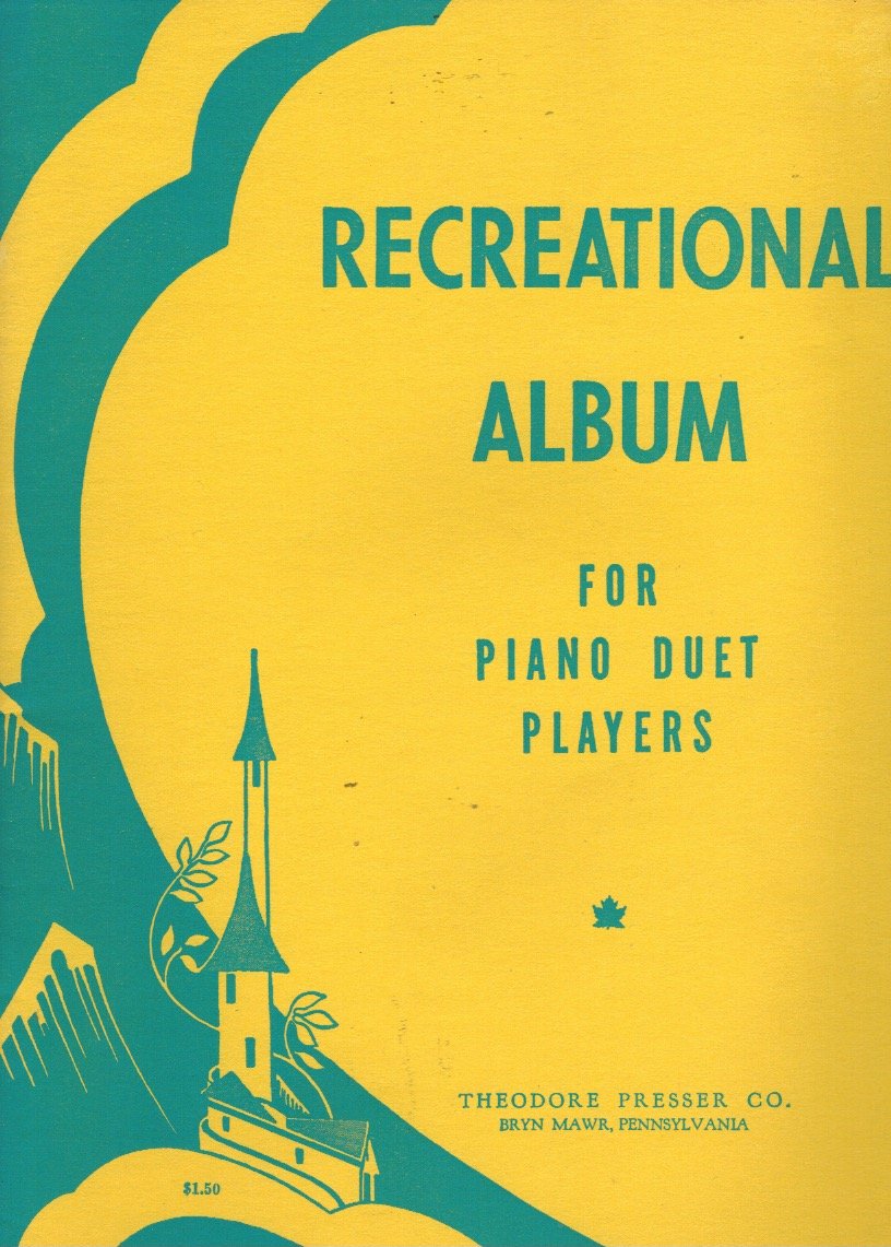 Recreational album for piano duet players: Unknown: Amazon.com: Books