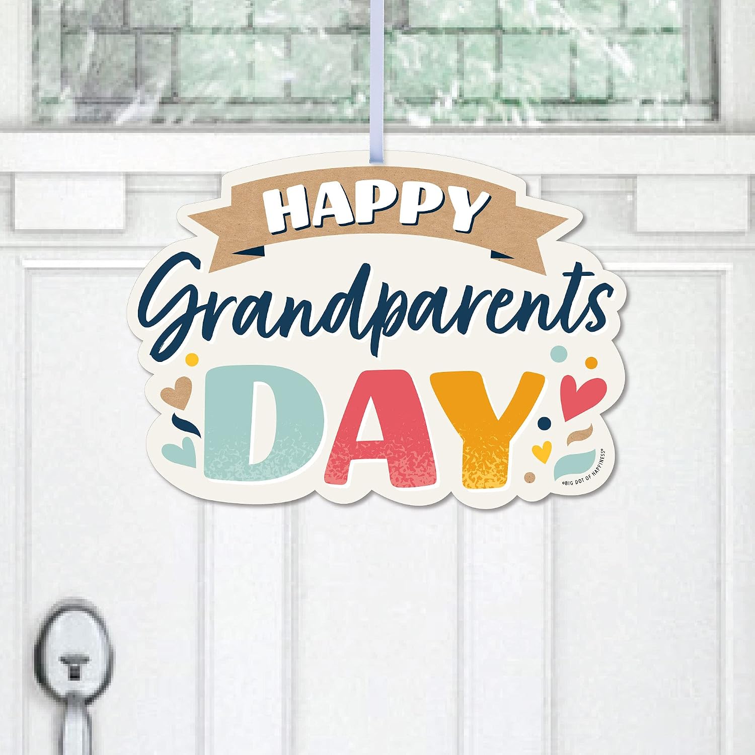 Amazon.com: Big Dot of Happiness Happy Grandparents Day - Hanging Porch ...