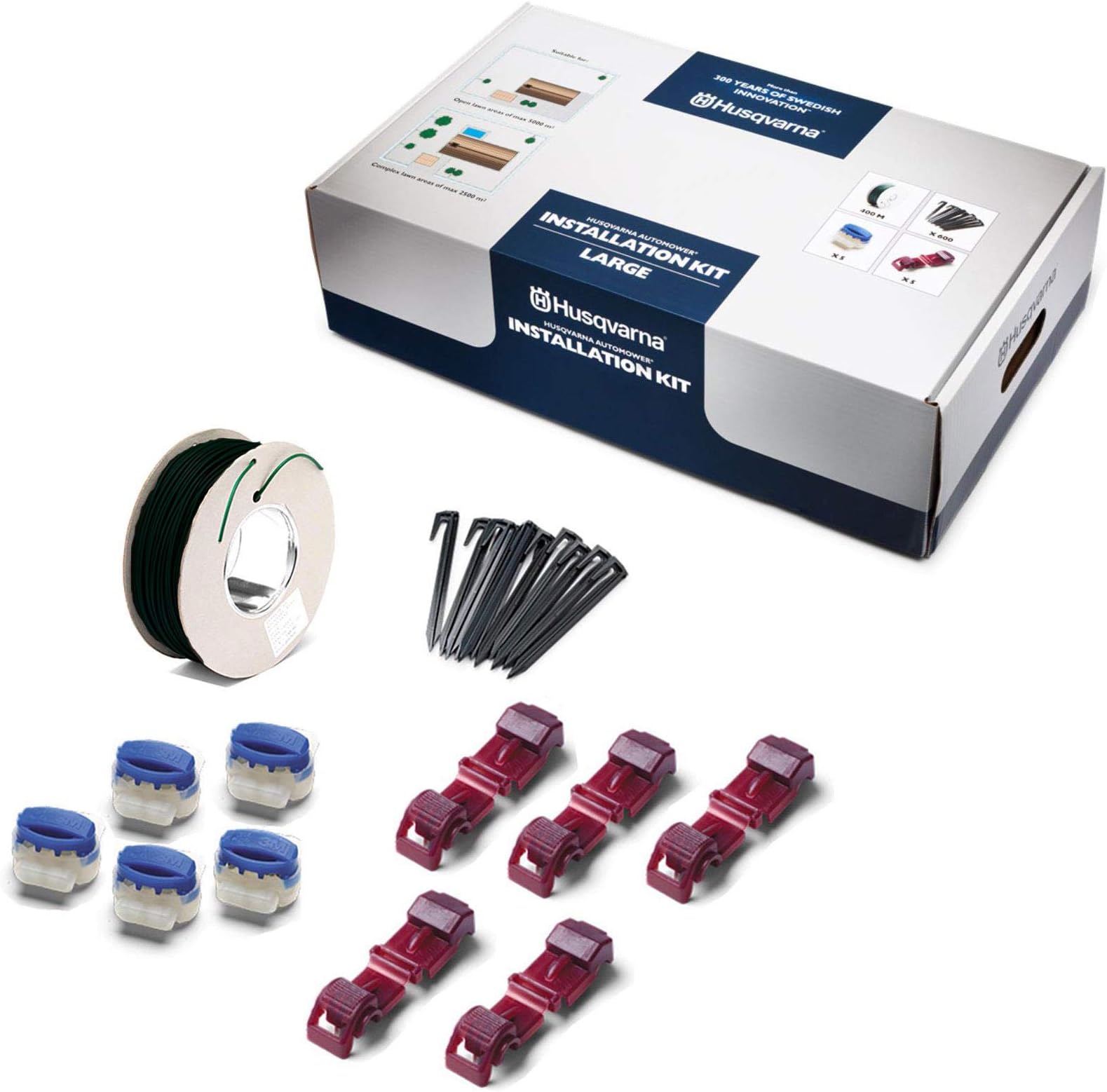 Amazon.com : Husqvarna Automower® Heavy-Duty Boundary Wire (1640 feet ...