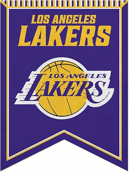 Amazon.com: Rico Industries NBA Basketball Los Angeles Lakers 18" X 24 ...