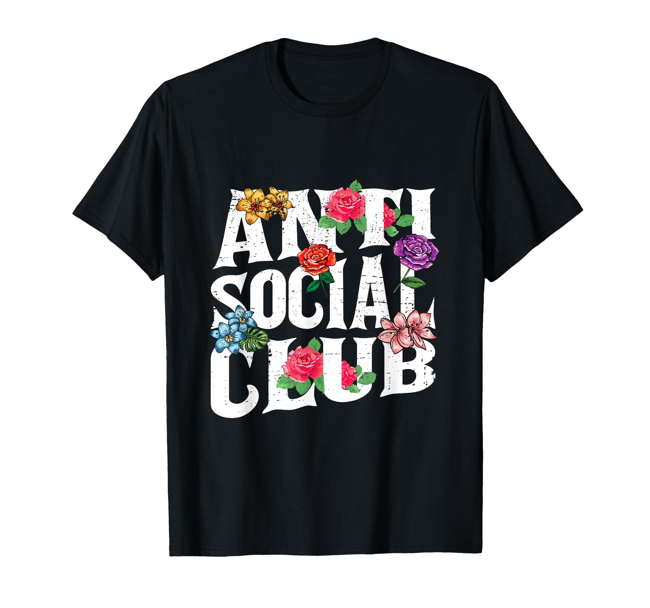 Amazon.com: antisocial club T-Shirt : Clothing, Shoes & Jewelry
