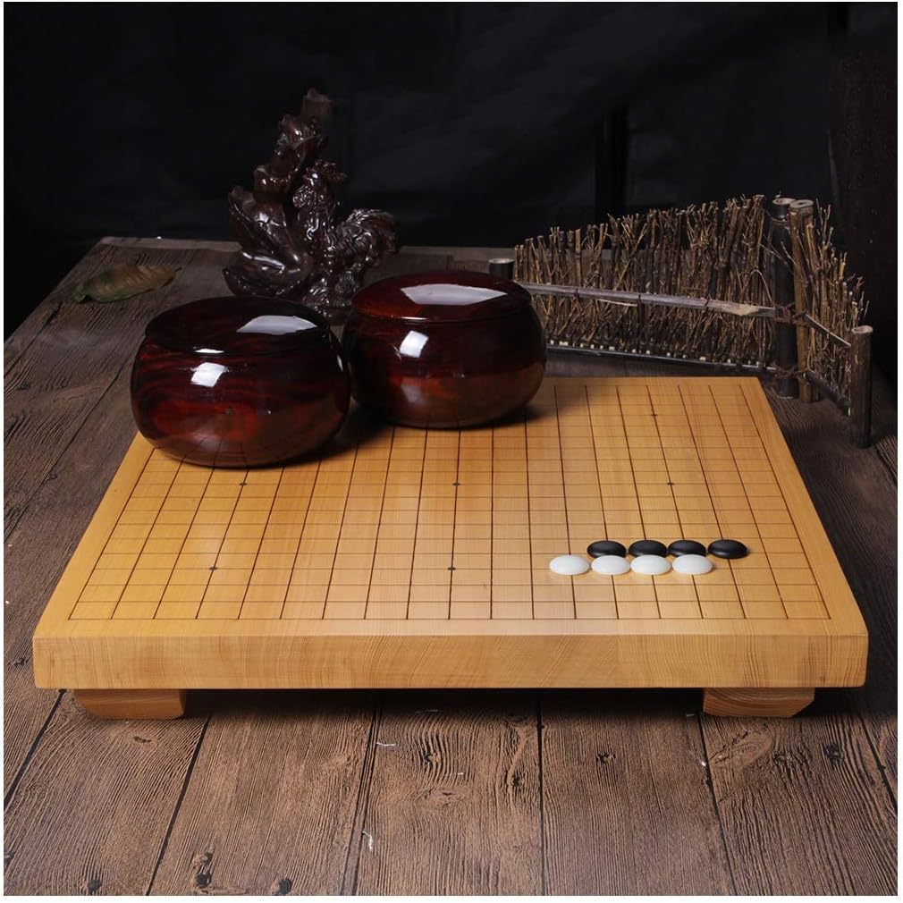 Amazon.com: GeRRiT Go Chess Game Set, Go Game Board with Table Legs ...