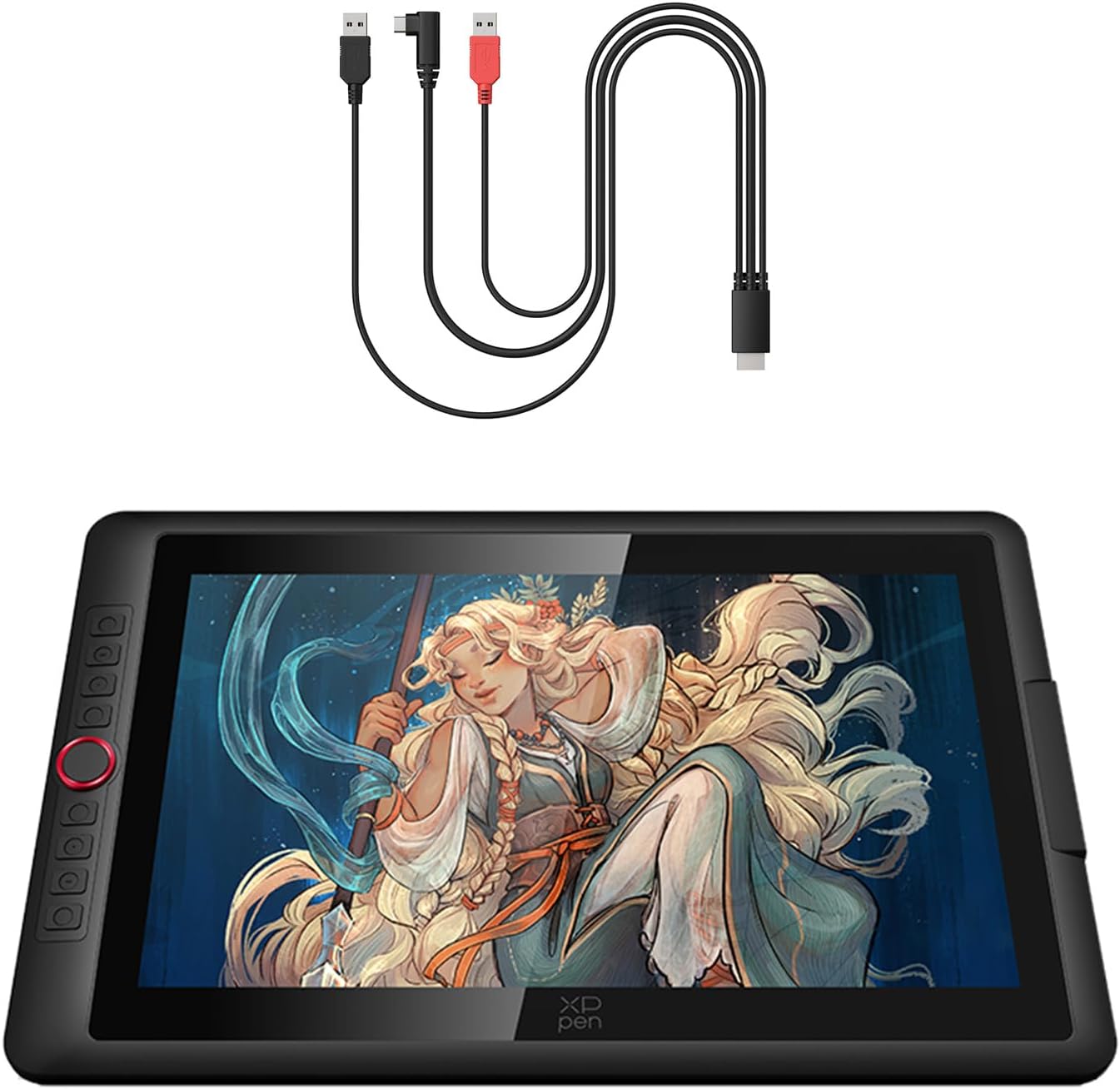 Amazon.com: XPPen Upgraded Artist 15.6 Pro V2 Drawing Tablet with ...
