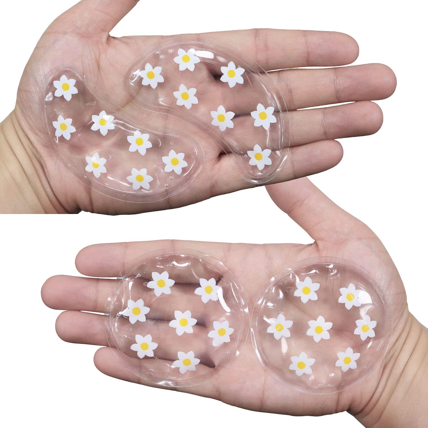 Amazon.com : Gel Ice Pack Reusable Cooling Under Eye Pads and Patches ...