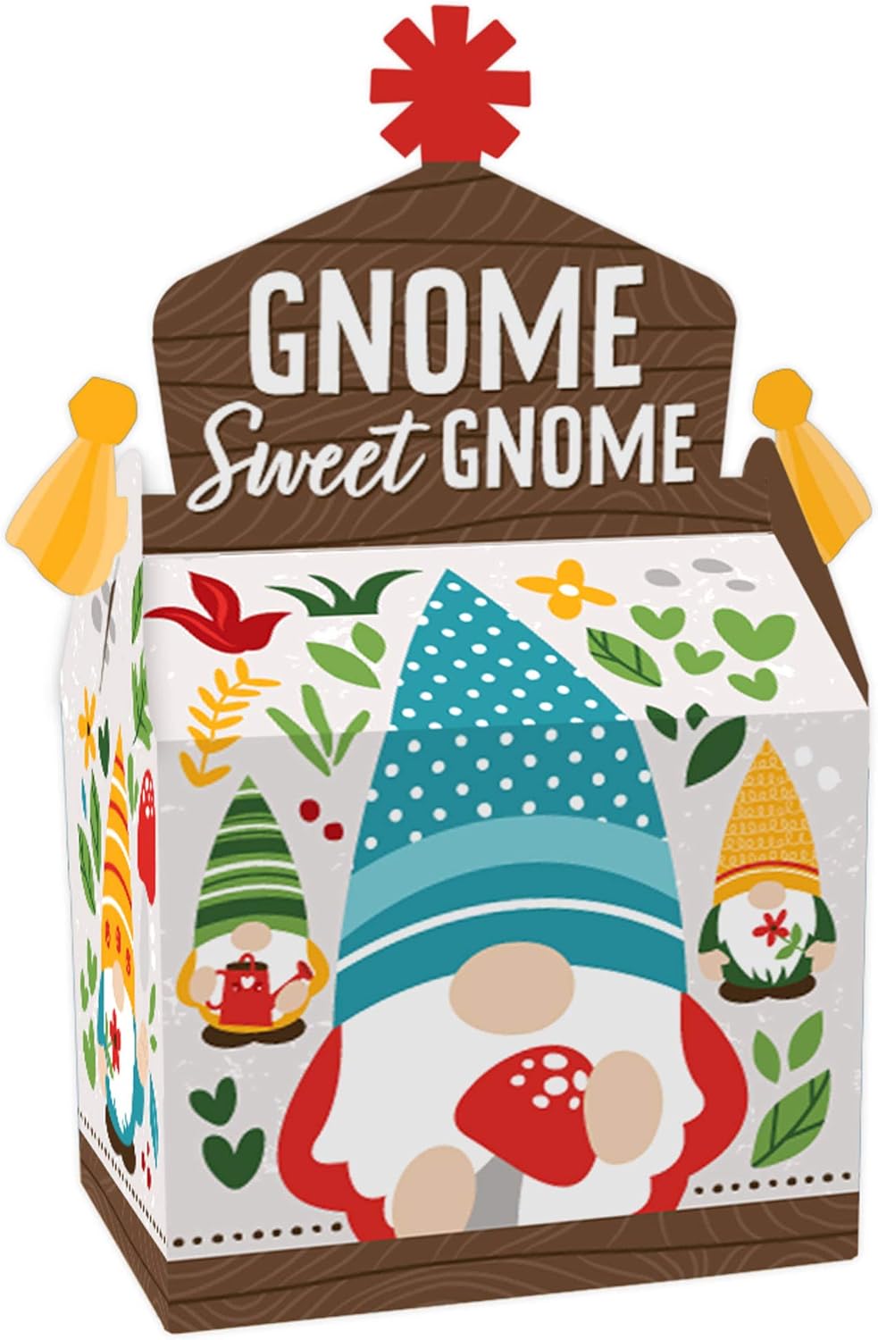 Amazon.com: Big Dot of Happiness Garden Gnomes - Treat Box Party Favors ...