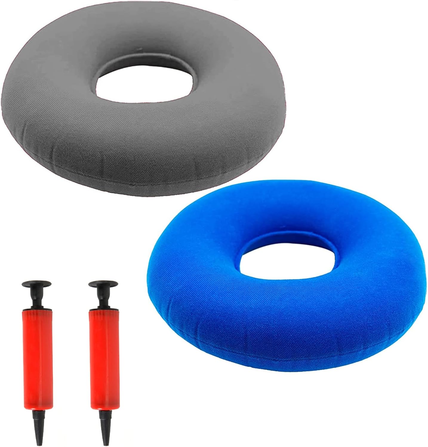2 Pack with 2 Colors Donut Cushion, Donut Ring for Pressure Relief ...
