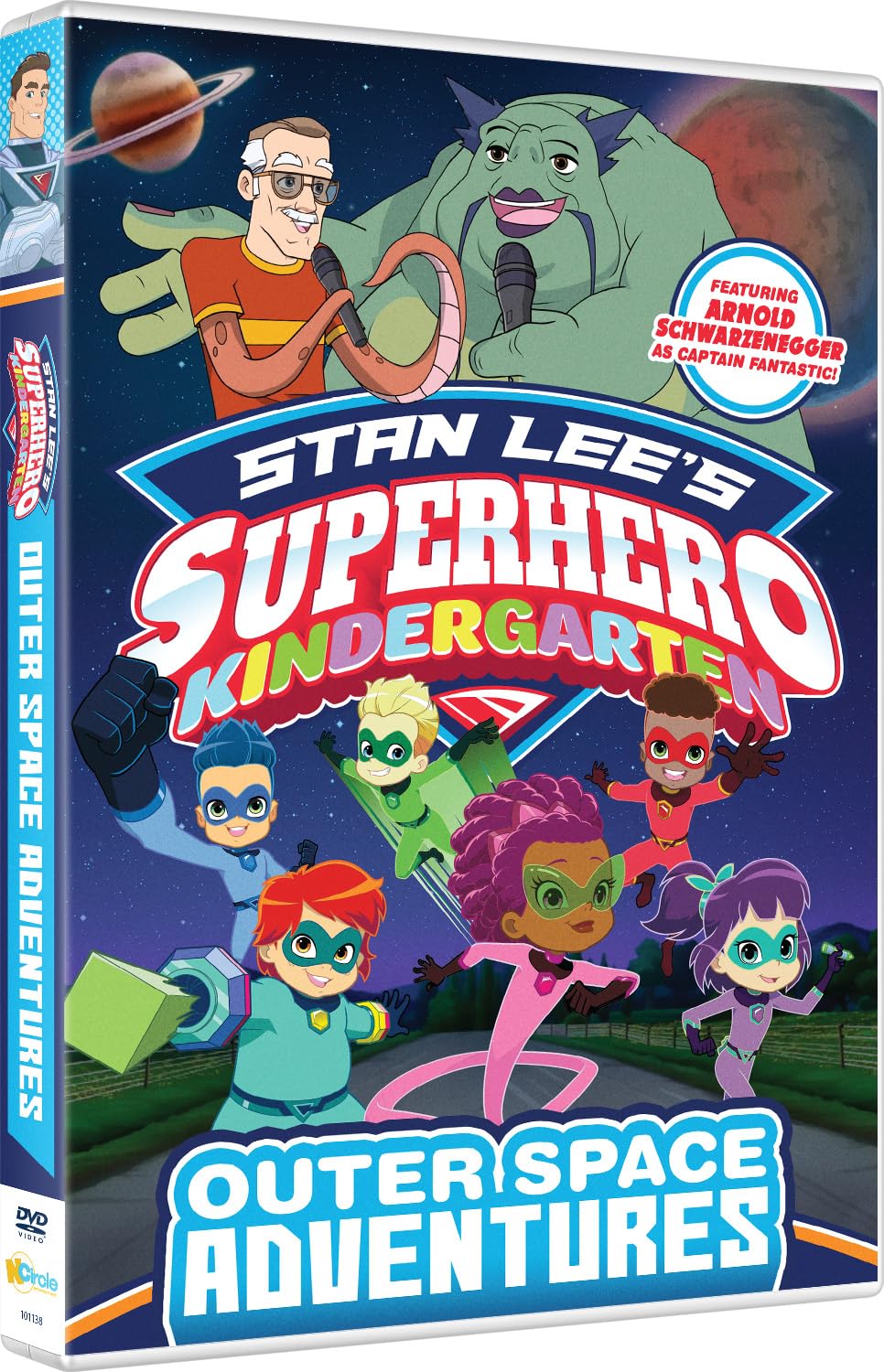 Amazon.com: Superhero Kindergarten – Outer Space Adventures [DVD ...