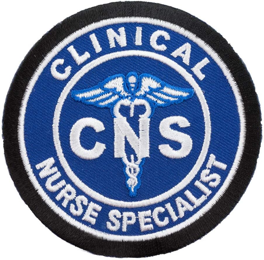 Amazon.com: Clinical Nurse Specialist CNS Blue Patch, Medical Patches ...