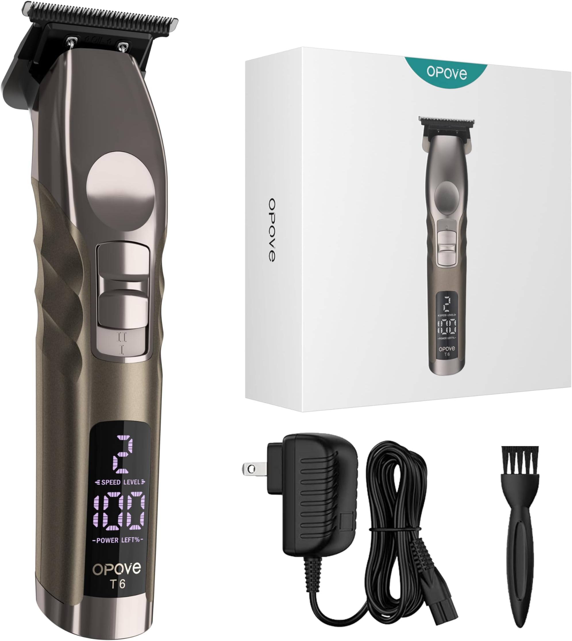 Amazon.com: opove T6 Professional Hair Trimmer for Extremely Close ...