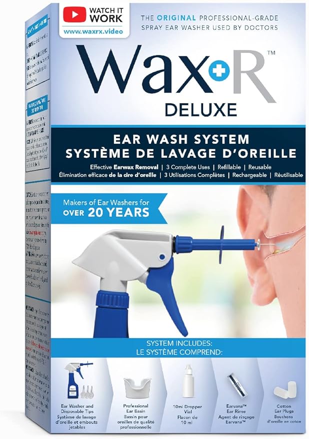 Wax-Rx Deluxe Ear Wash System : Amazon.ca: Health & Personal Care