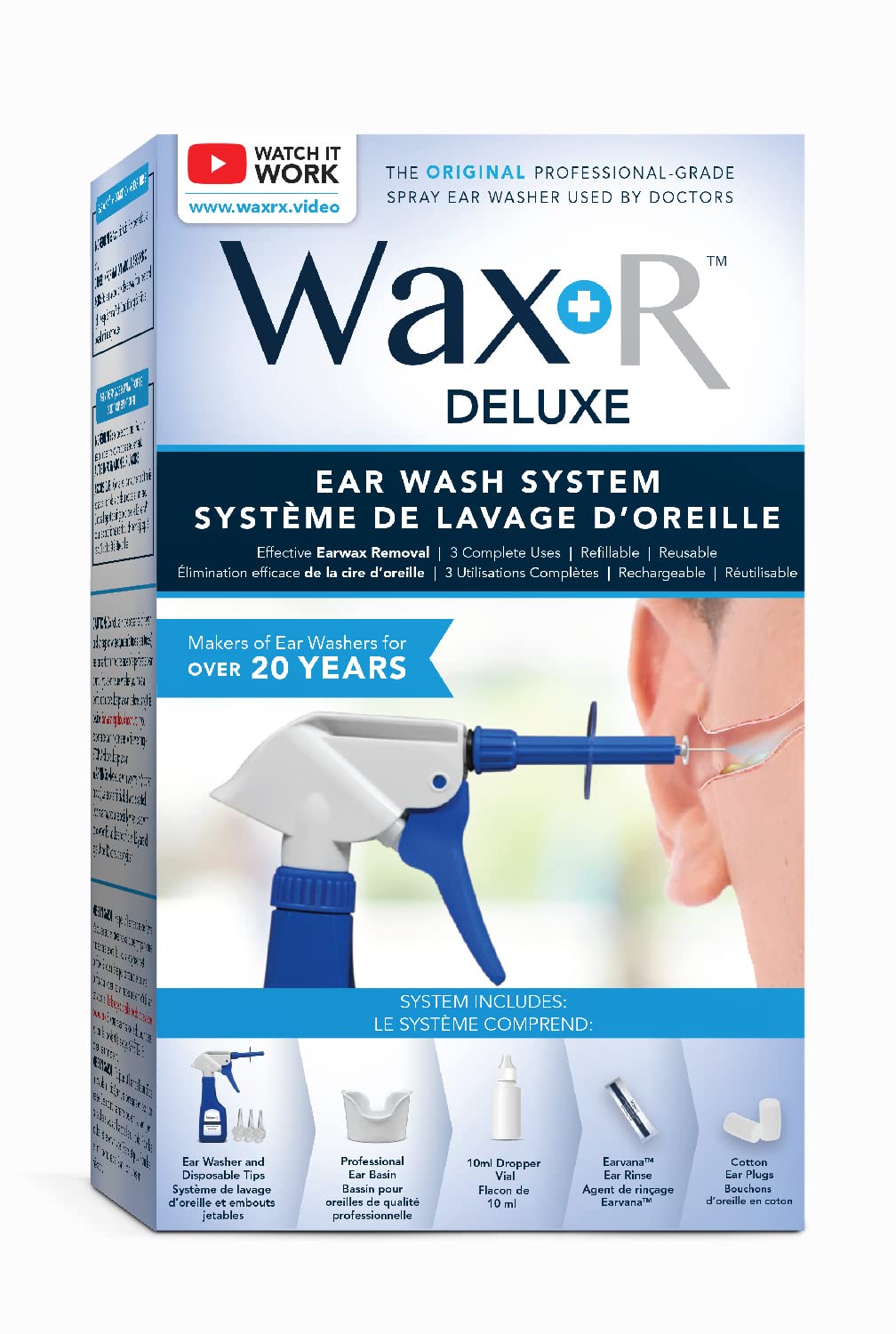 Wax-Rx Deluxe Ear Wash System : Amazon.ca: Health & Personal Care