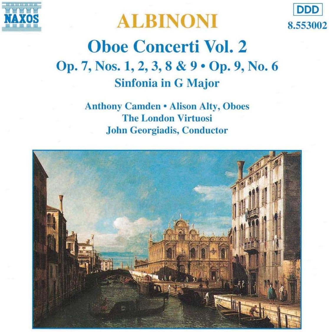 ALBINONI: Oboe Concertos, Vol. 2: Amazon.co.uk: CDs & Vinyl
