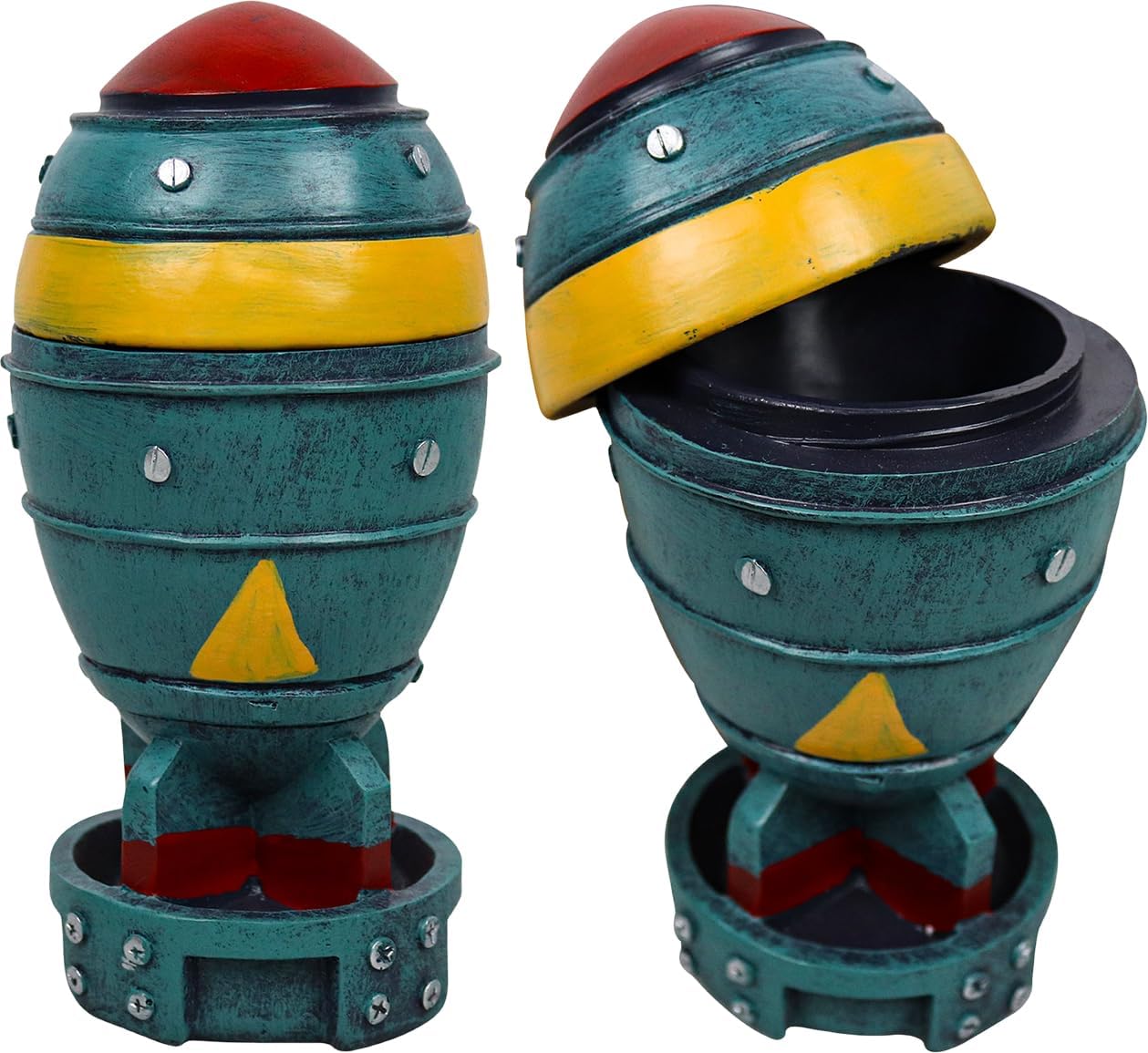 Amazon.com: YYPLIAN Mini Nuke Bomb Storage Box, Retro Model Rocket ...