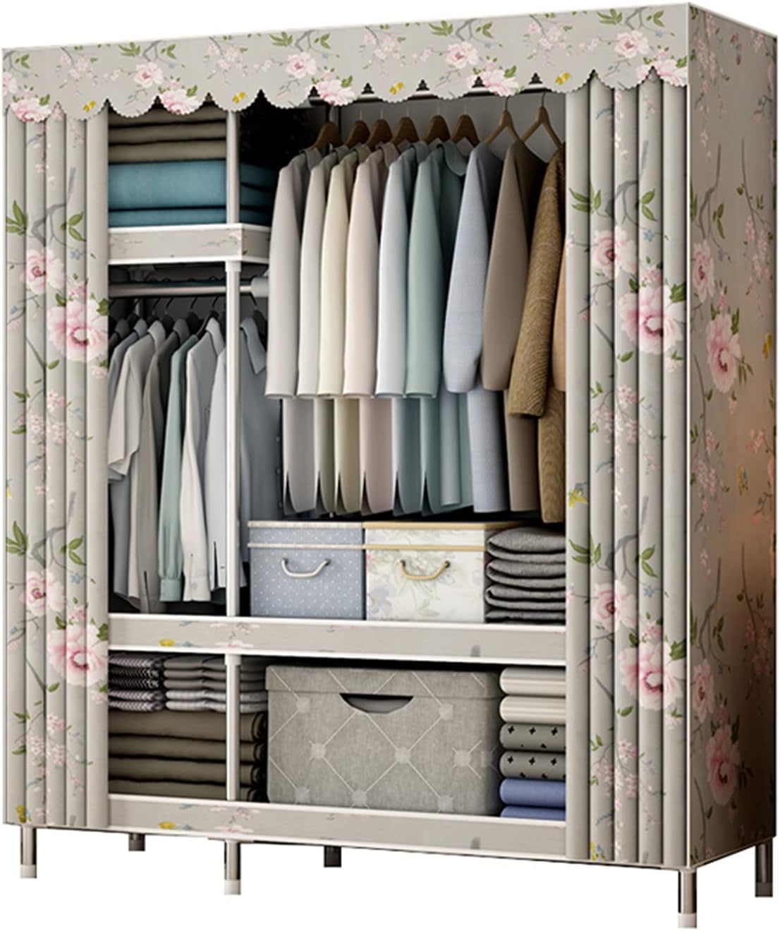 Guarda-roupa criativo, guarda-roupa de tecido de montagem Criatividade ...