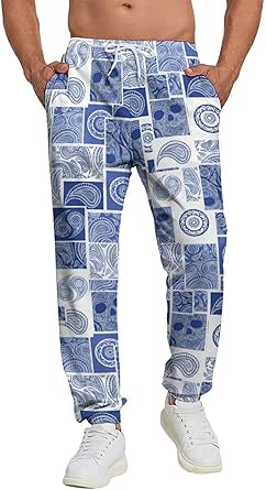 Amazon.com: Mens Joggers Pants Corn Sweatpants Sports Trousers Casual ...