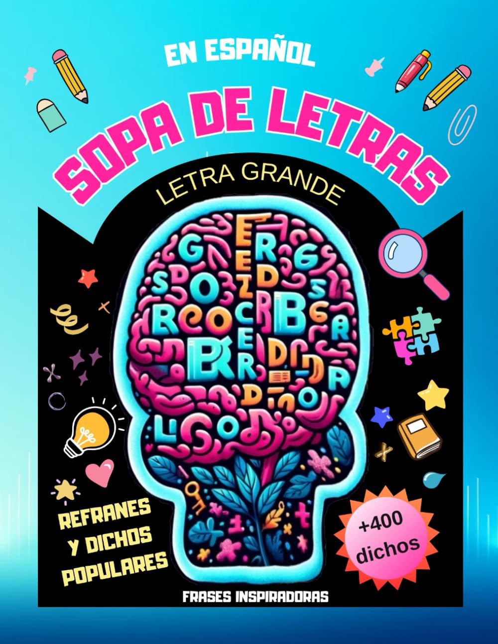 Amazon.com: Sopa de Letras de Refranes y Dichos Populares y Frases ...