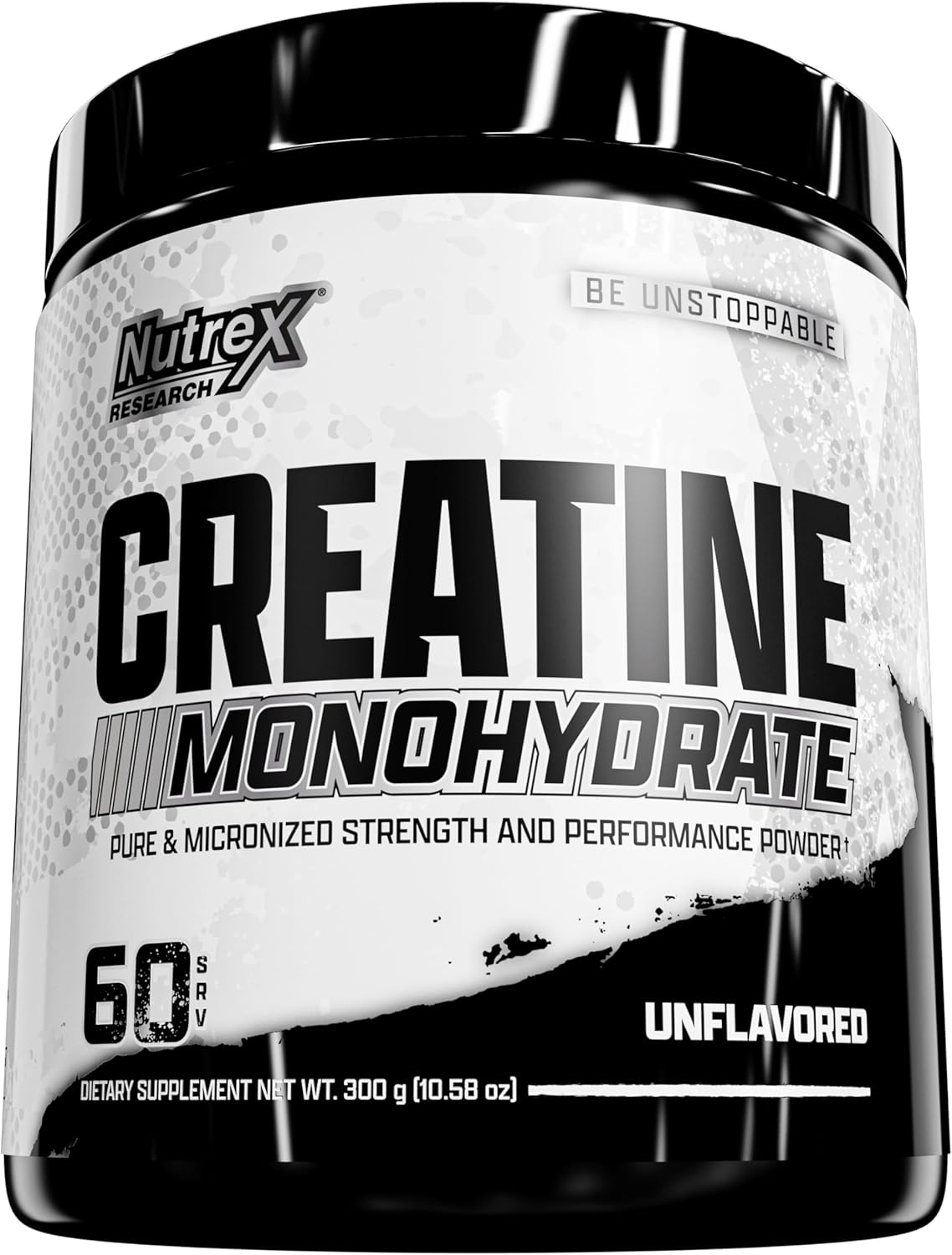Nutrex Creatina Monohidratada en Polvo - Sin Sabor, 300 g, 60 Porciones ...