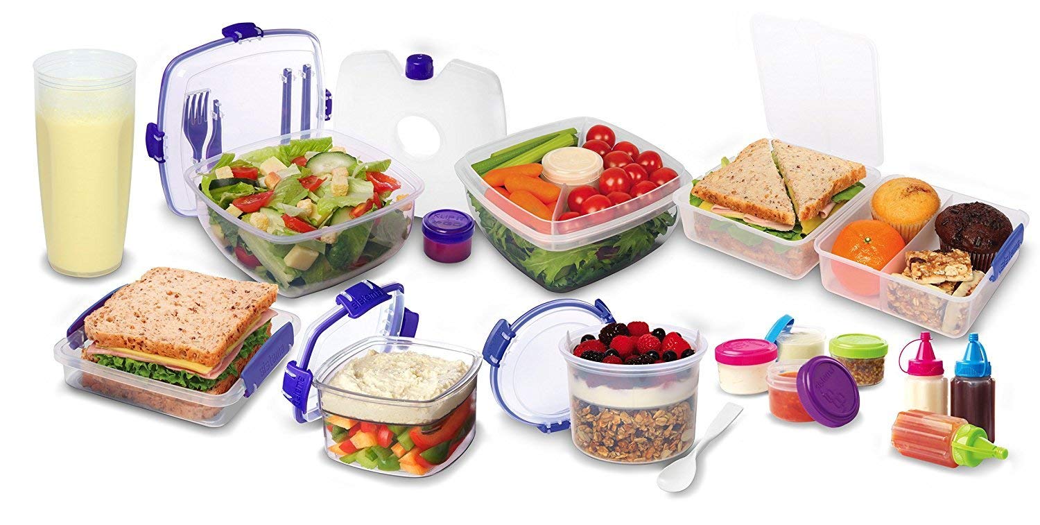 Buy Sistema Breakfast TO GO | Food Storage Container with Compartments ...