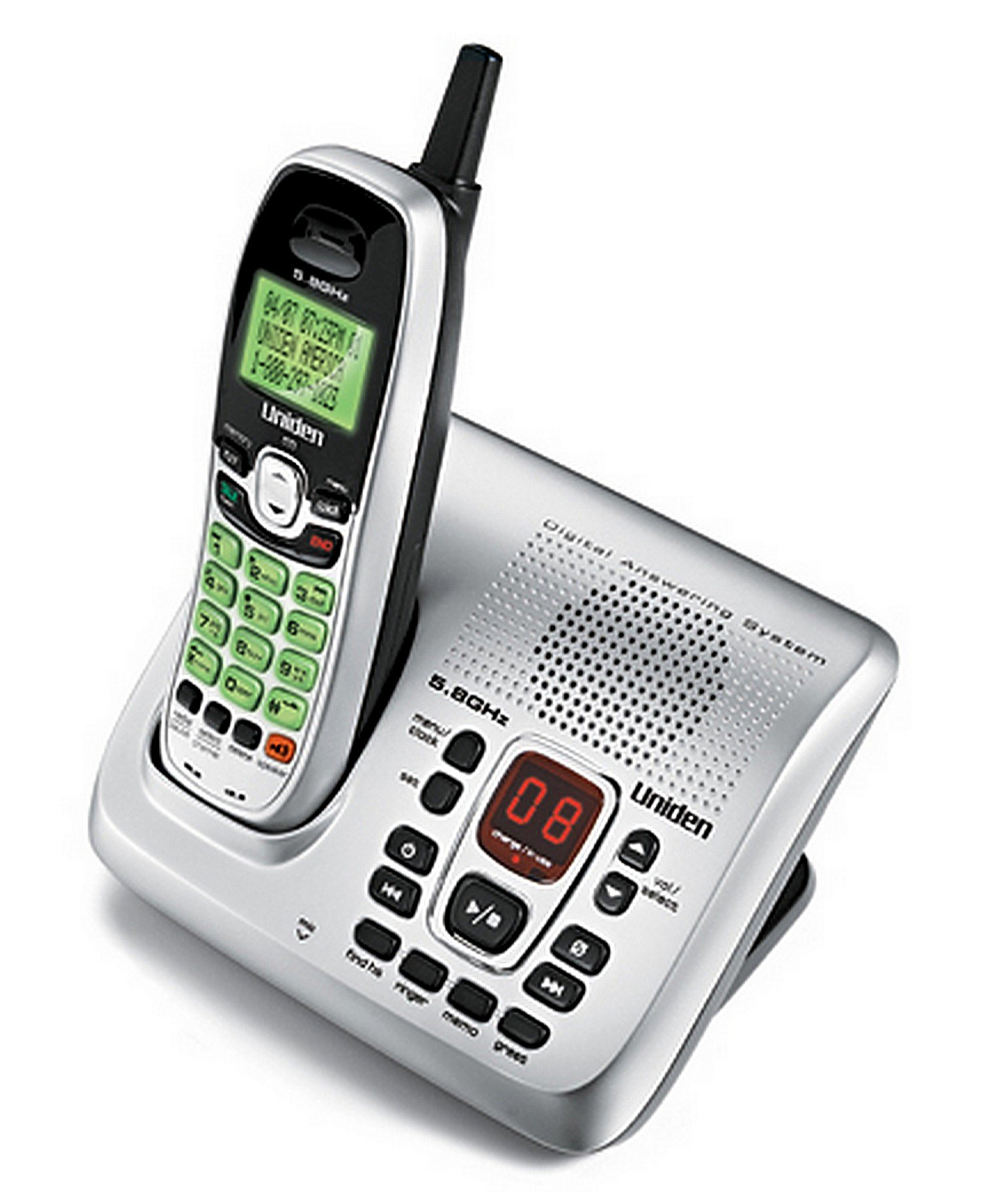 Snapklik.com : Uniden EXAI8580 5.8 GHz Digital Cordless Phone