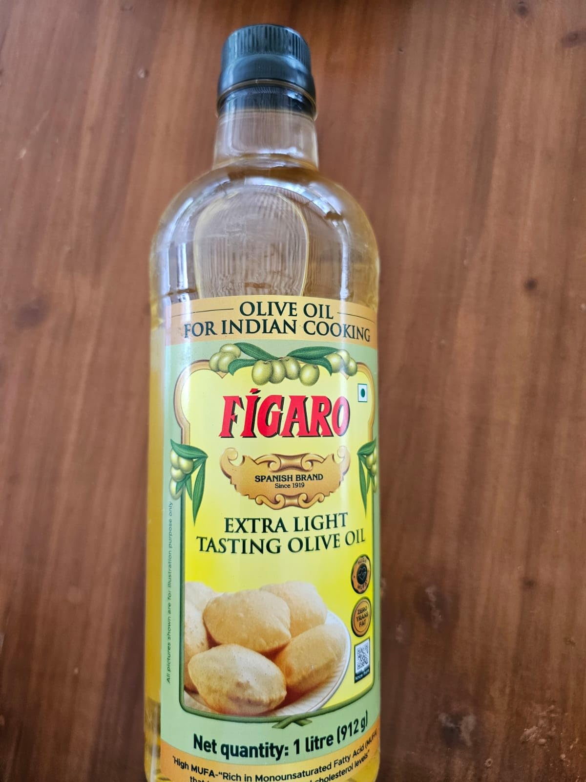 Figaro Extra Light Tasting Olive Oil- Ideal for All Indian Cooking ...