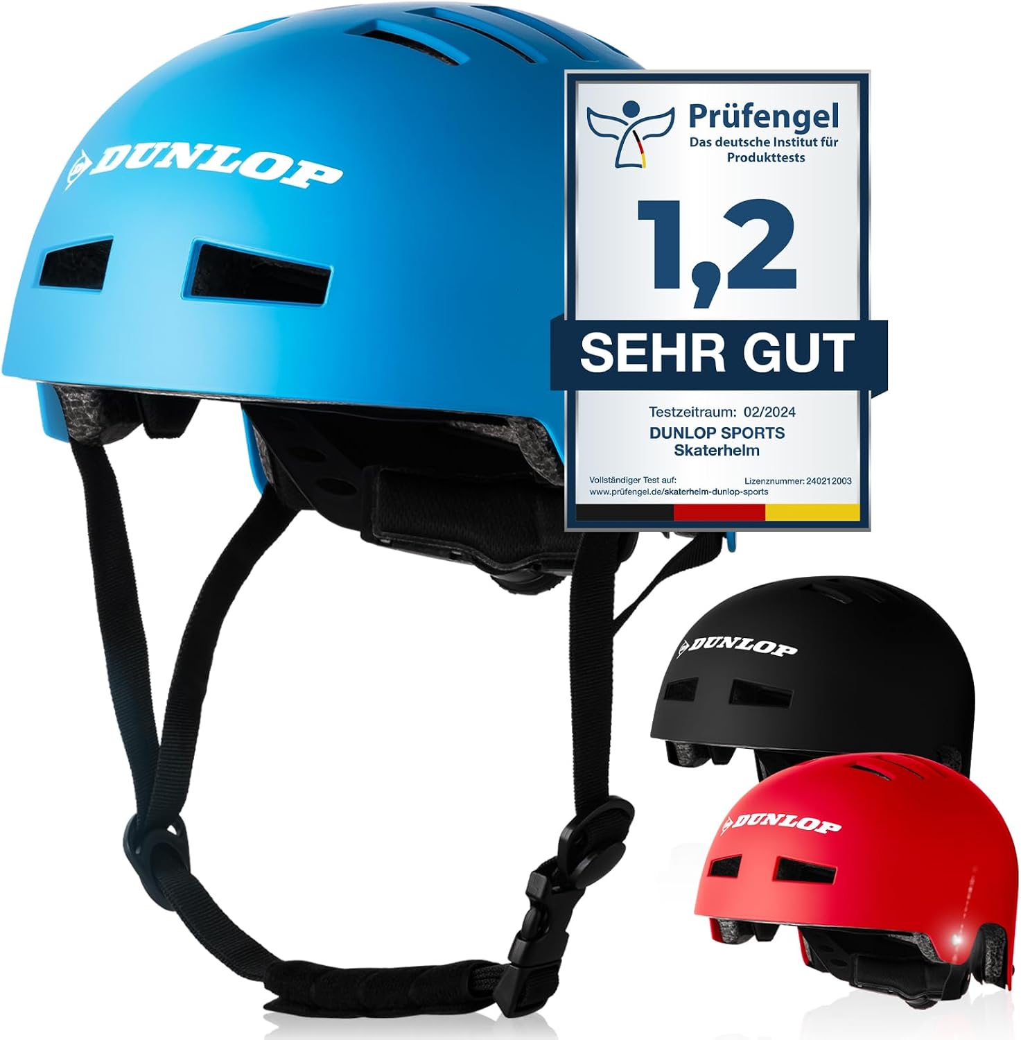 DUNLOP SPORTS Bicycle Helmet Children Teenagers Adults – Test Very Good ...