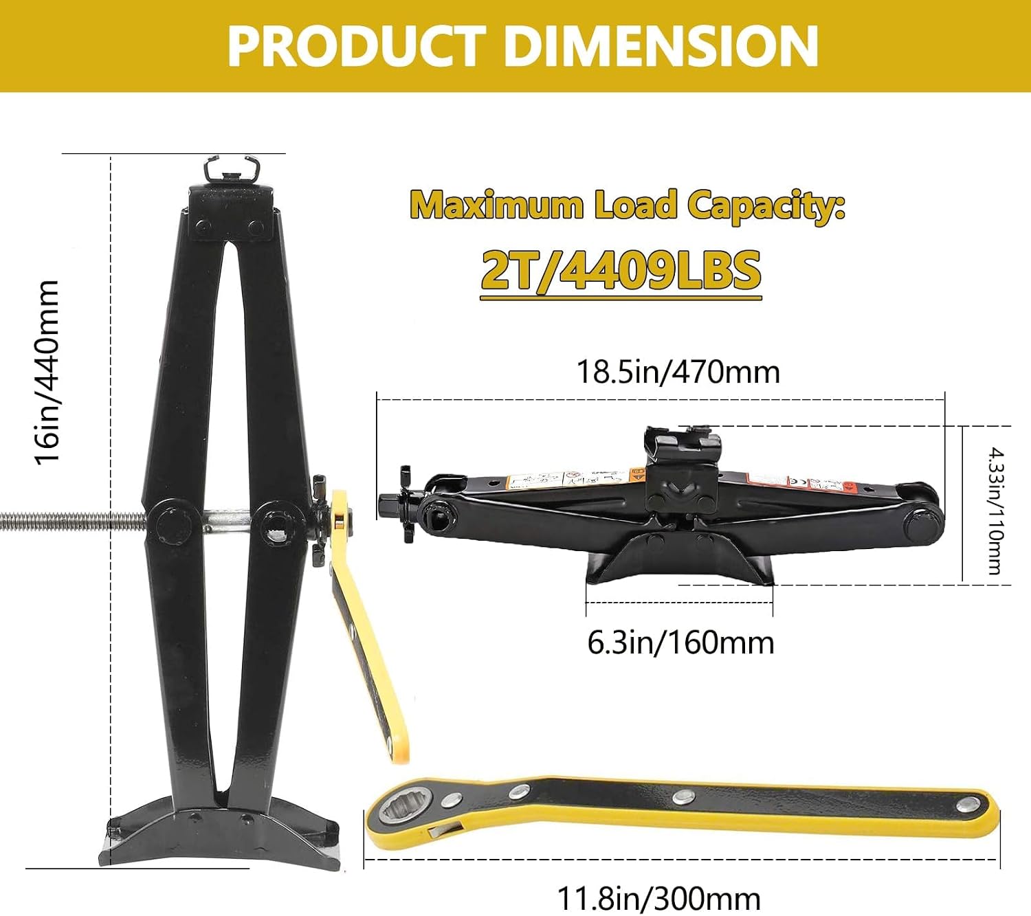 Scissor Lift Jack Heavy Duty Lifting Jack Tire Philippines | Ubuy