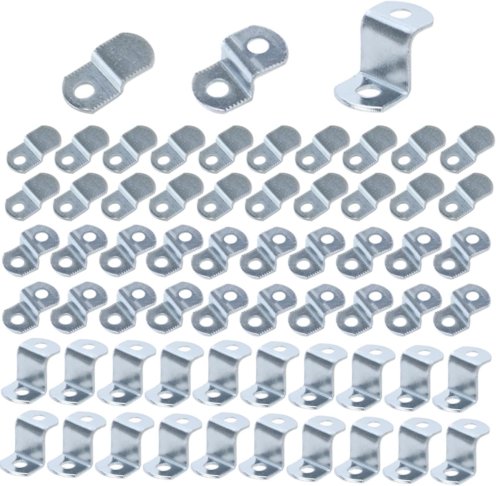 FENFEI Offset Canvas Clips with Screws, Heavy Duty Picture Framing ...