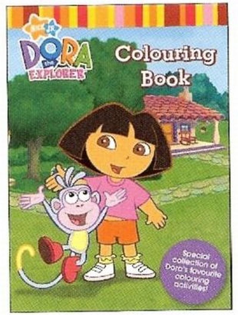 Dora The Explorer: Colouring Book: unknown author: 9781842398999 ...