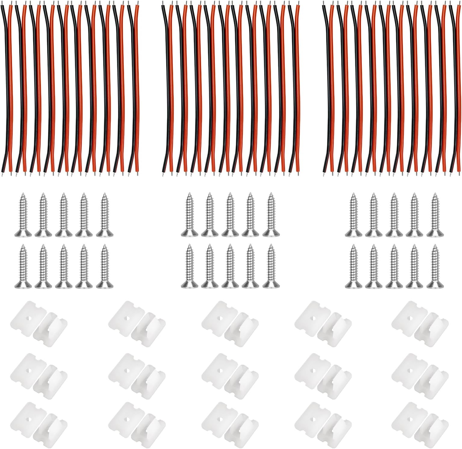 Amazon.com: Lamomo Led Neon Strip Lights Mounting Clips, 6x12mm Solo ...