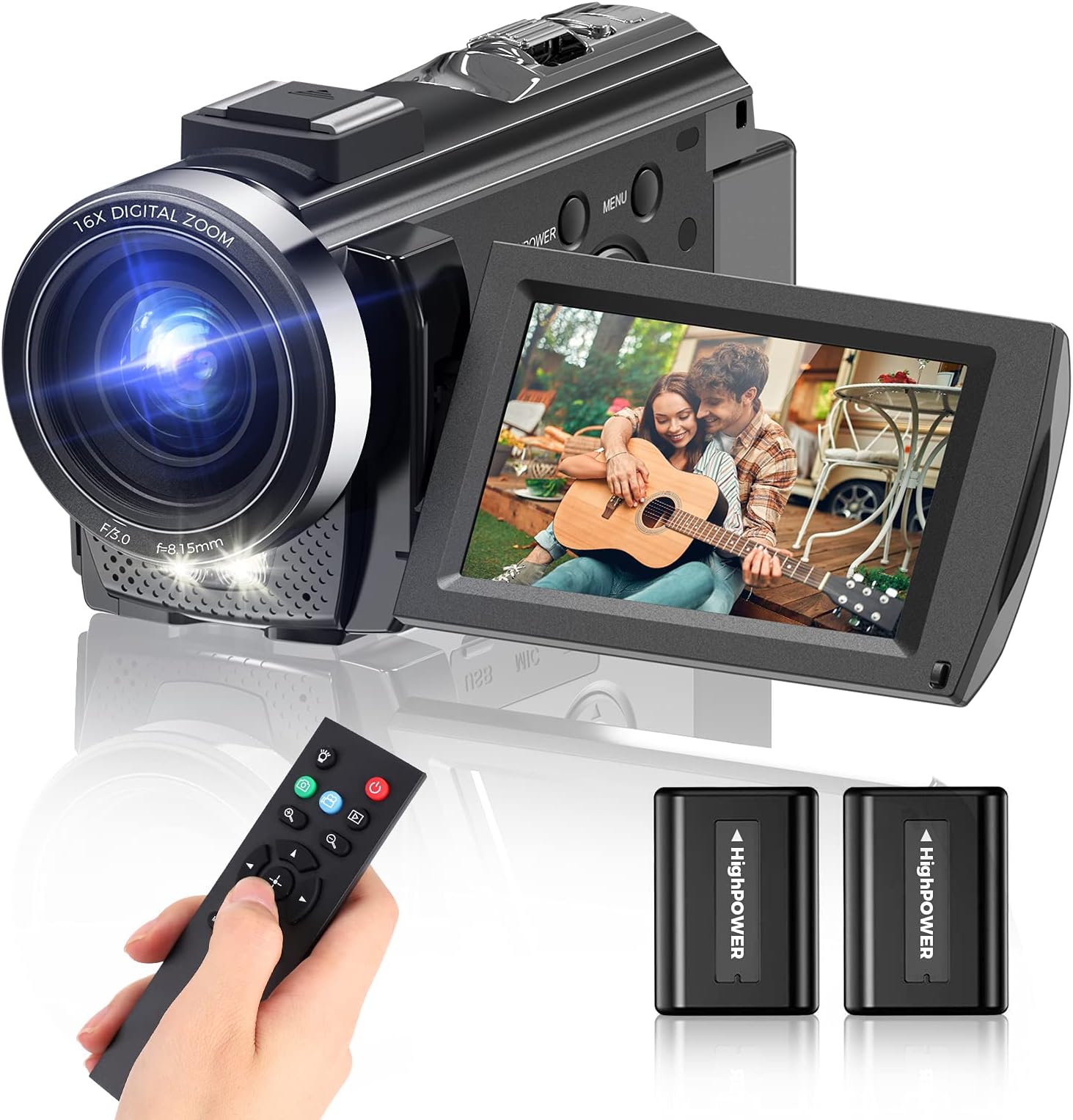 Agfa Photo Realimove CC4000W - Waterproof 4K Camcorder with 3.0 ...