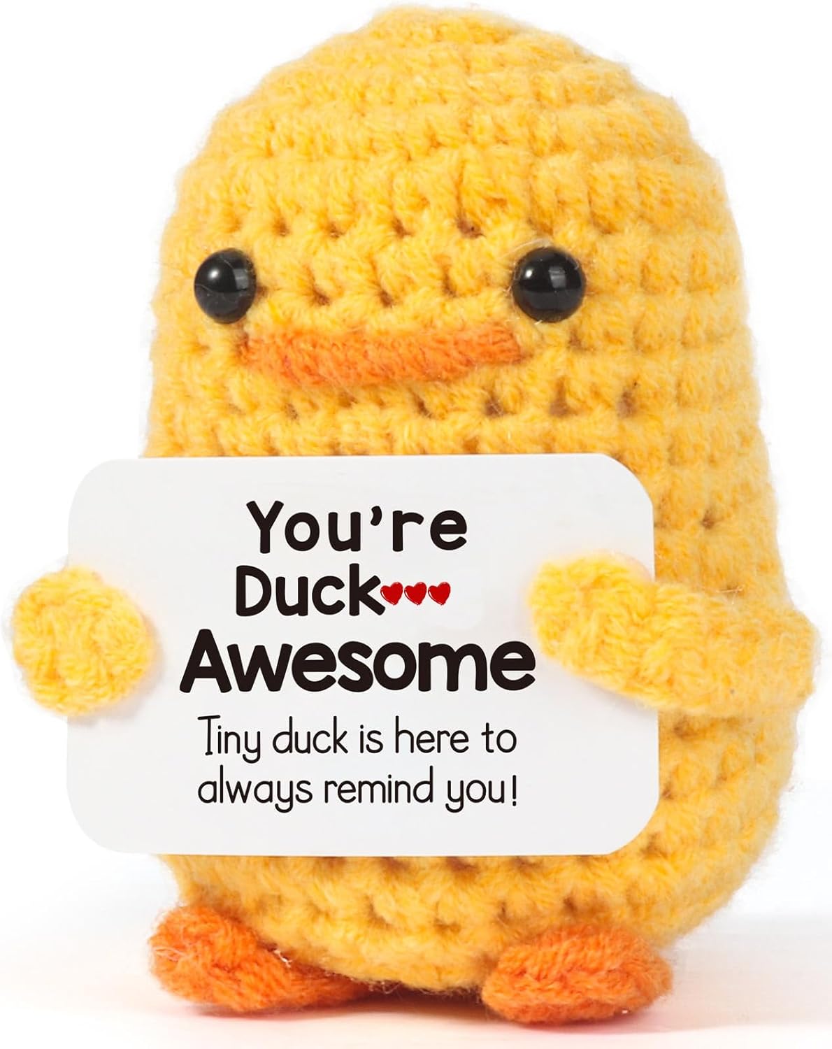 Amazon.com: MBL Positive Duck Gifts for Women - Handmade Crochet ...