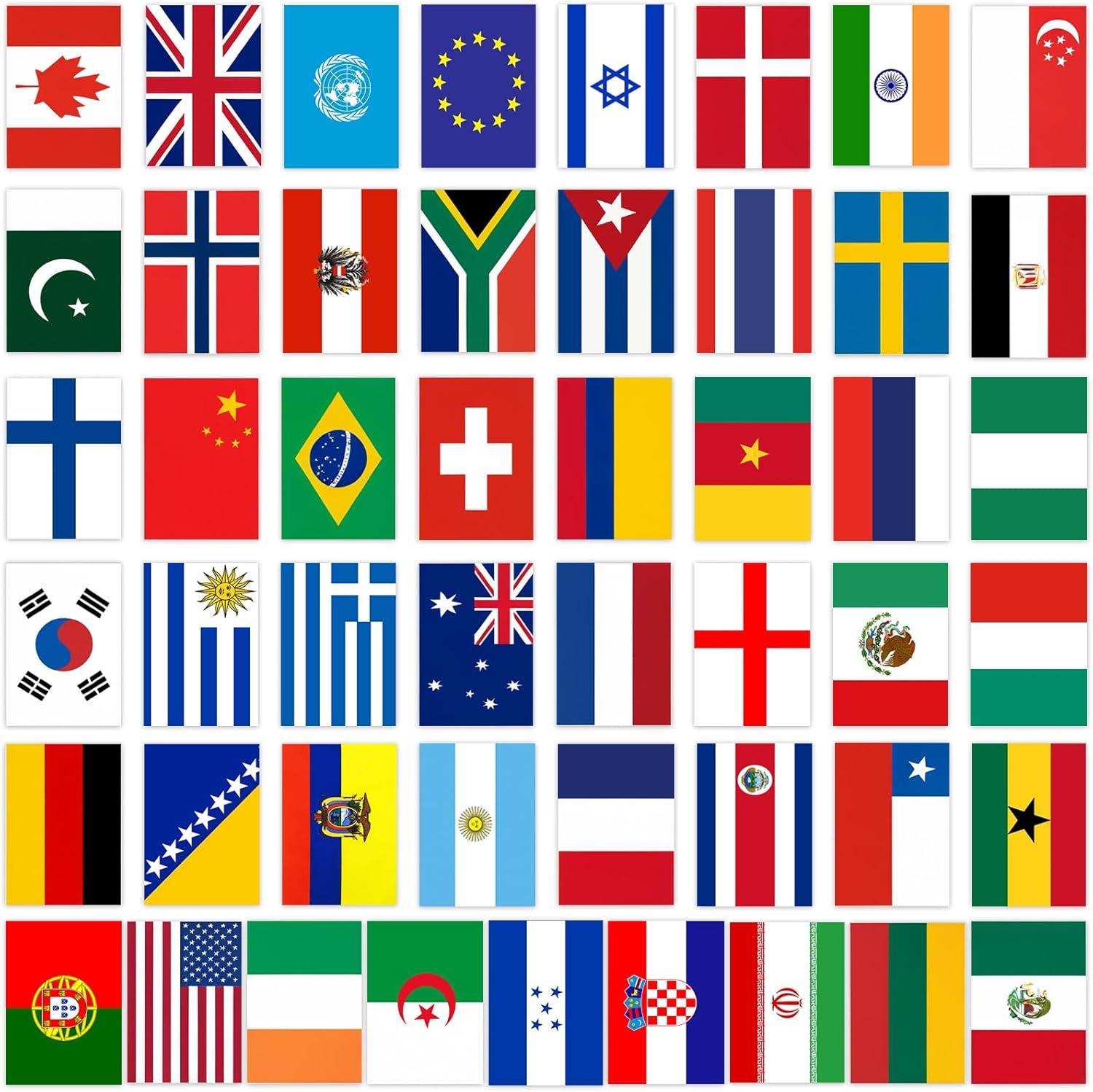 Amazon.com : Liobelon 50 Countries String Flag, 41 Ft Flags of The ...