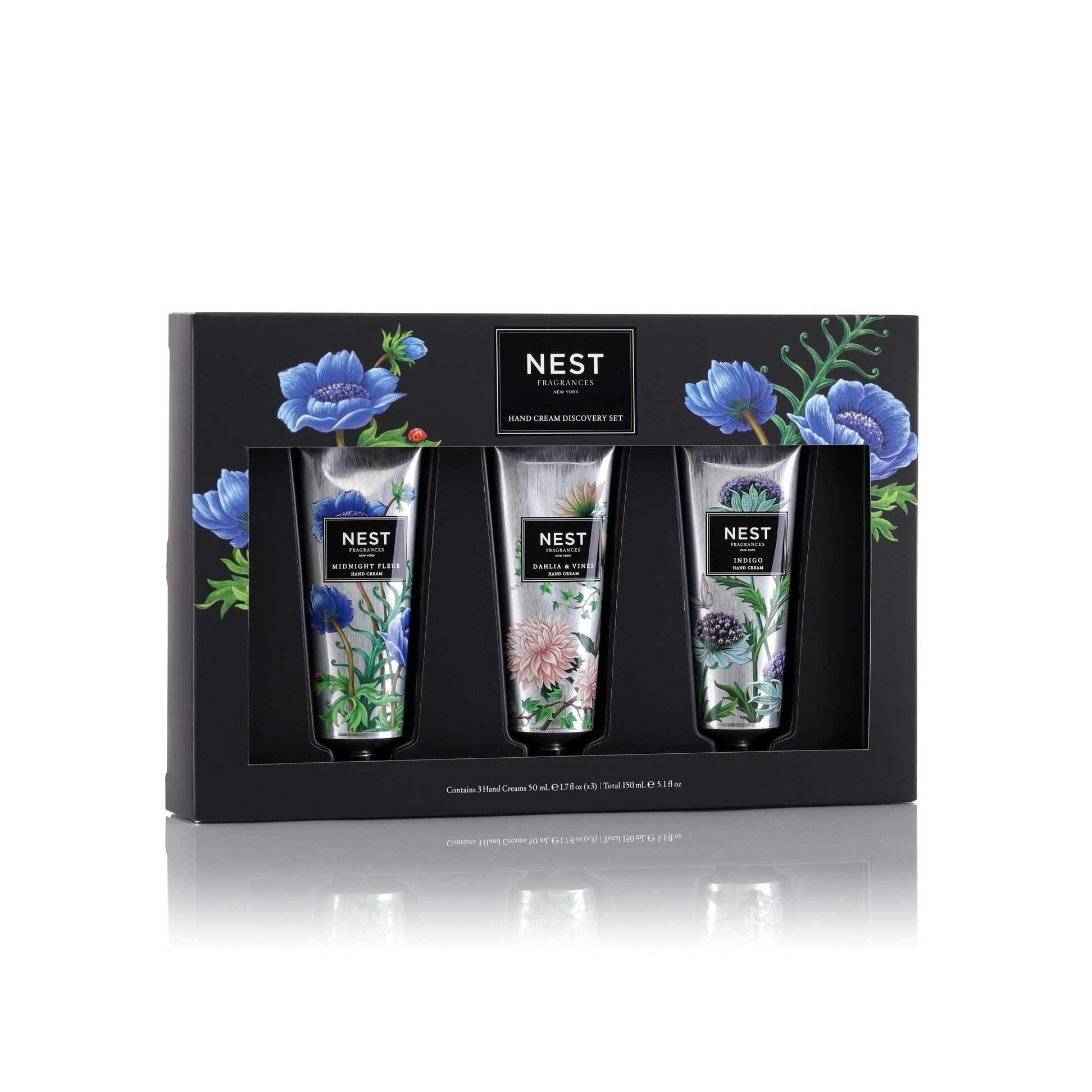 Amazon.com : NEST Fragrances Hand Cream Discovery Set (Midnight Fleur ...
