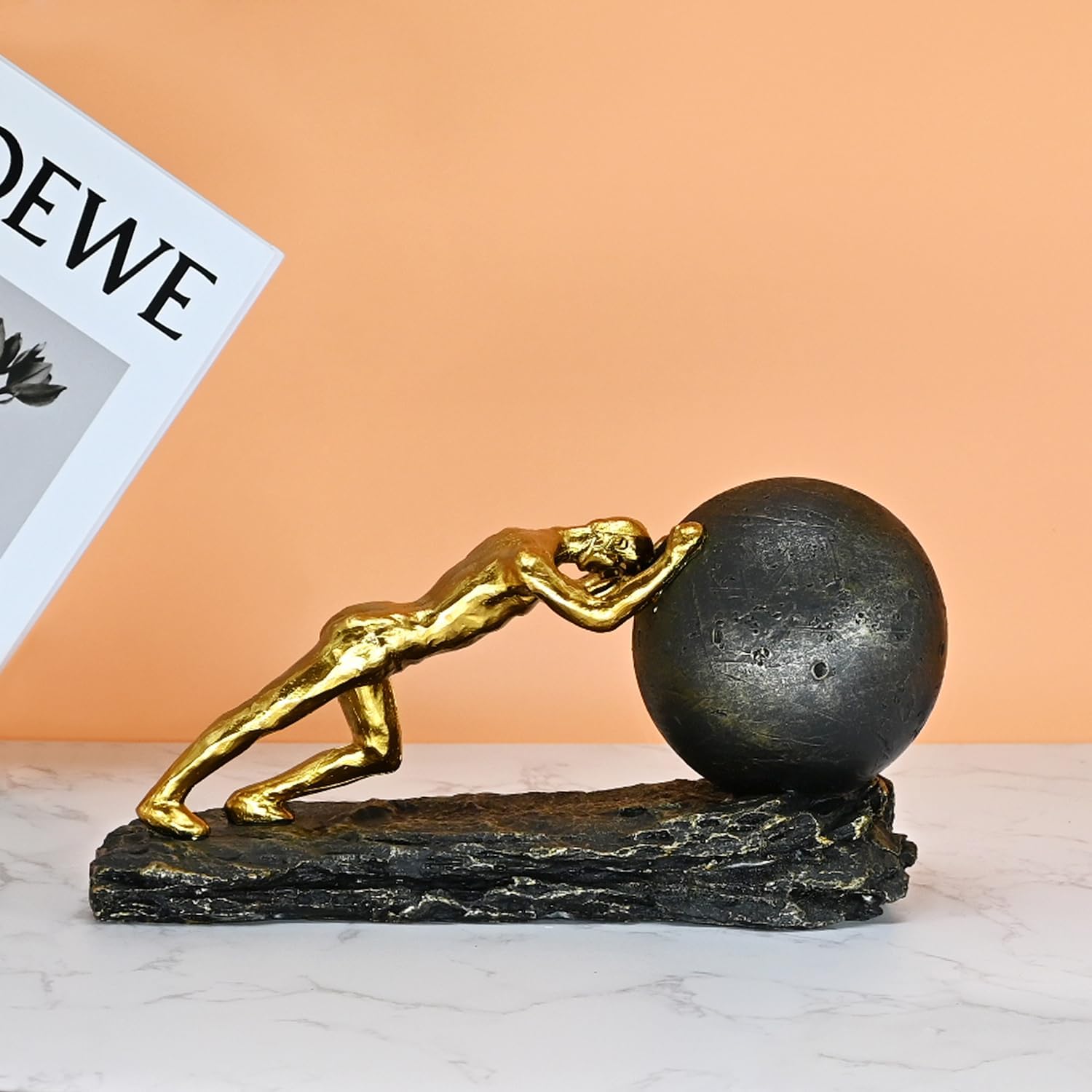 Amazon.com: Juliahestia Modern Decorative Statues Apartment Decorations ...