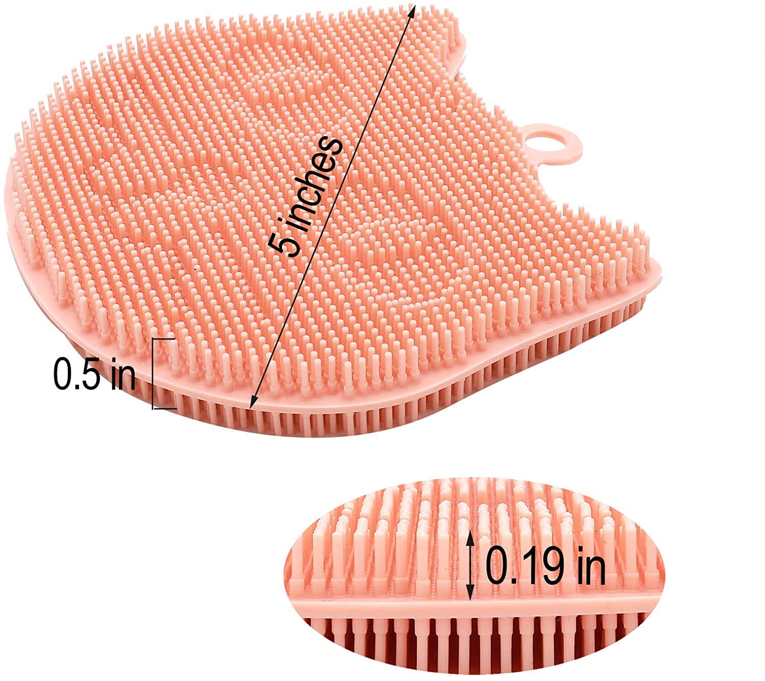 Snapklik.com : Silicone Sponge Set Of 3, Cat Shape Silicone Sponges ...