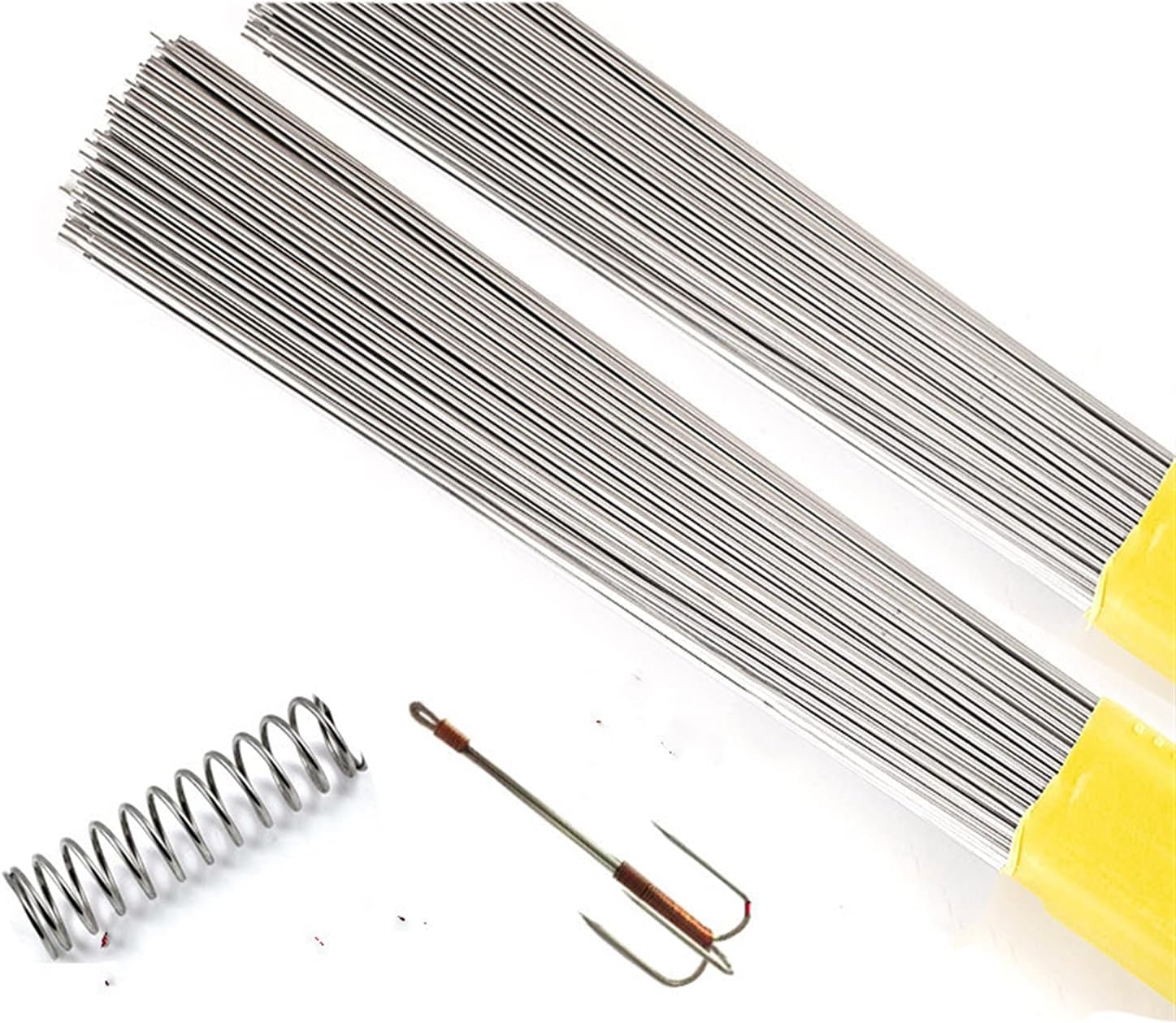 Amazon.com: Spring Steel Wire, 500mm/20pcs Stainless Steel Spring Wire ...