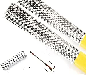 Amazon.com: Spring Steel Wire, 500mm/20pcs Stainless Steel Spring Wire ...