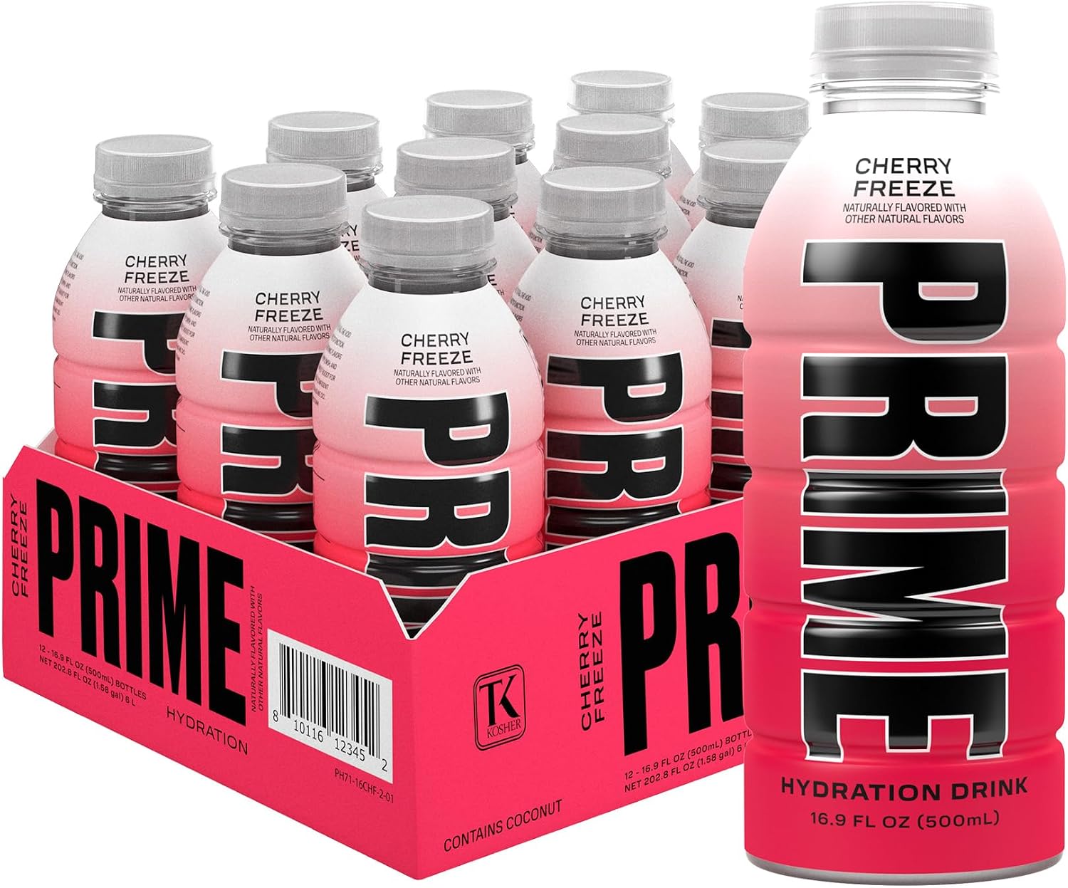 PRIME Hydration Bebida esportiva por Logan Paul & KSI - Cherry Freeze ...