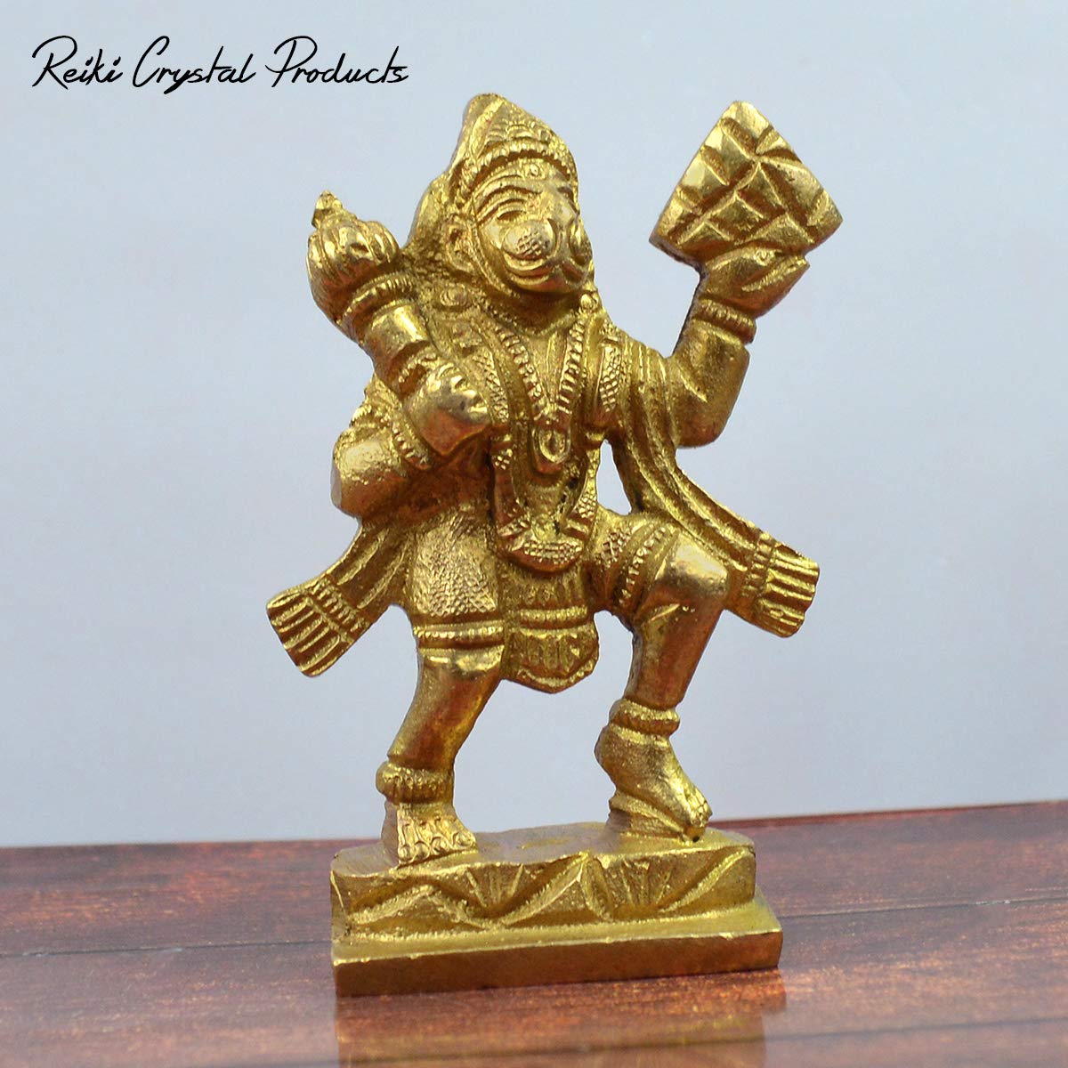 Reiki Crystal Products Brass Hanuman Anjaneya Pavan Putra Bajrangbali ...