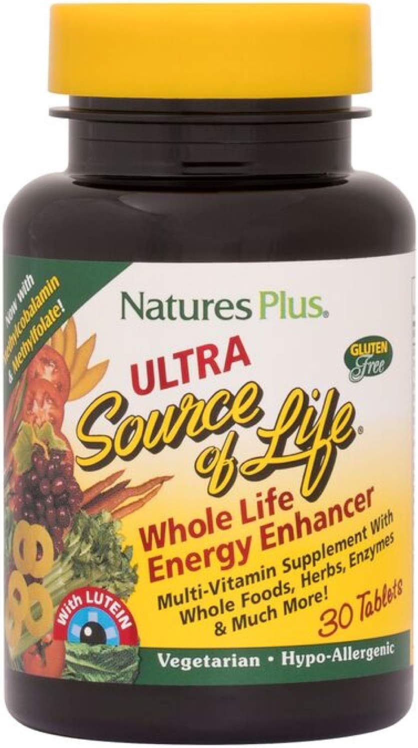 Amazon.com: NaturesPlus Source of Life - 180 Tablets, Pack of 2 - Multi ...